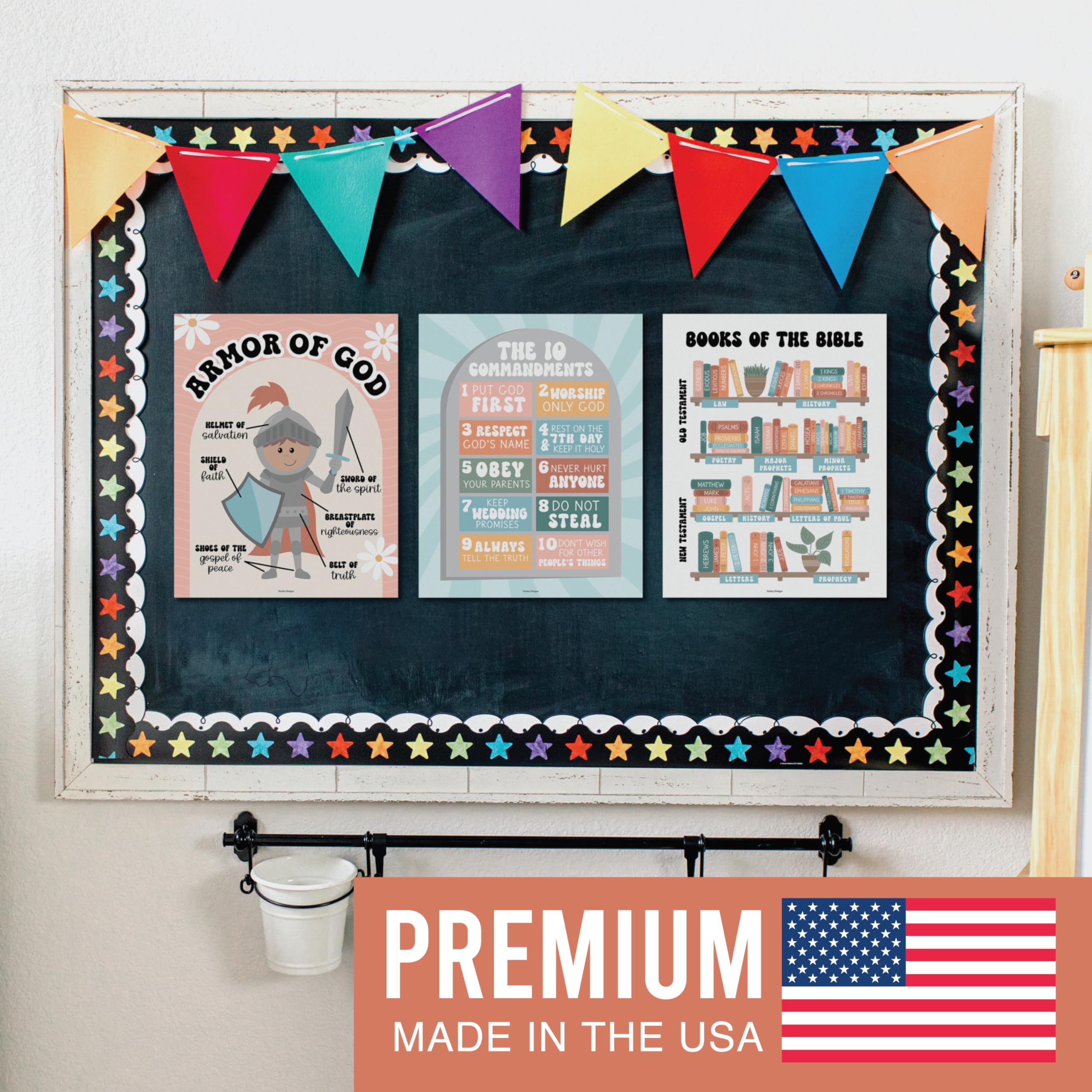 Snapklik.com : 9 Retro Sunday School Decorations For Classroom - Sunday ...