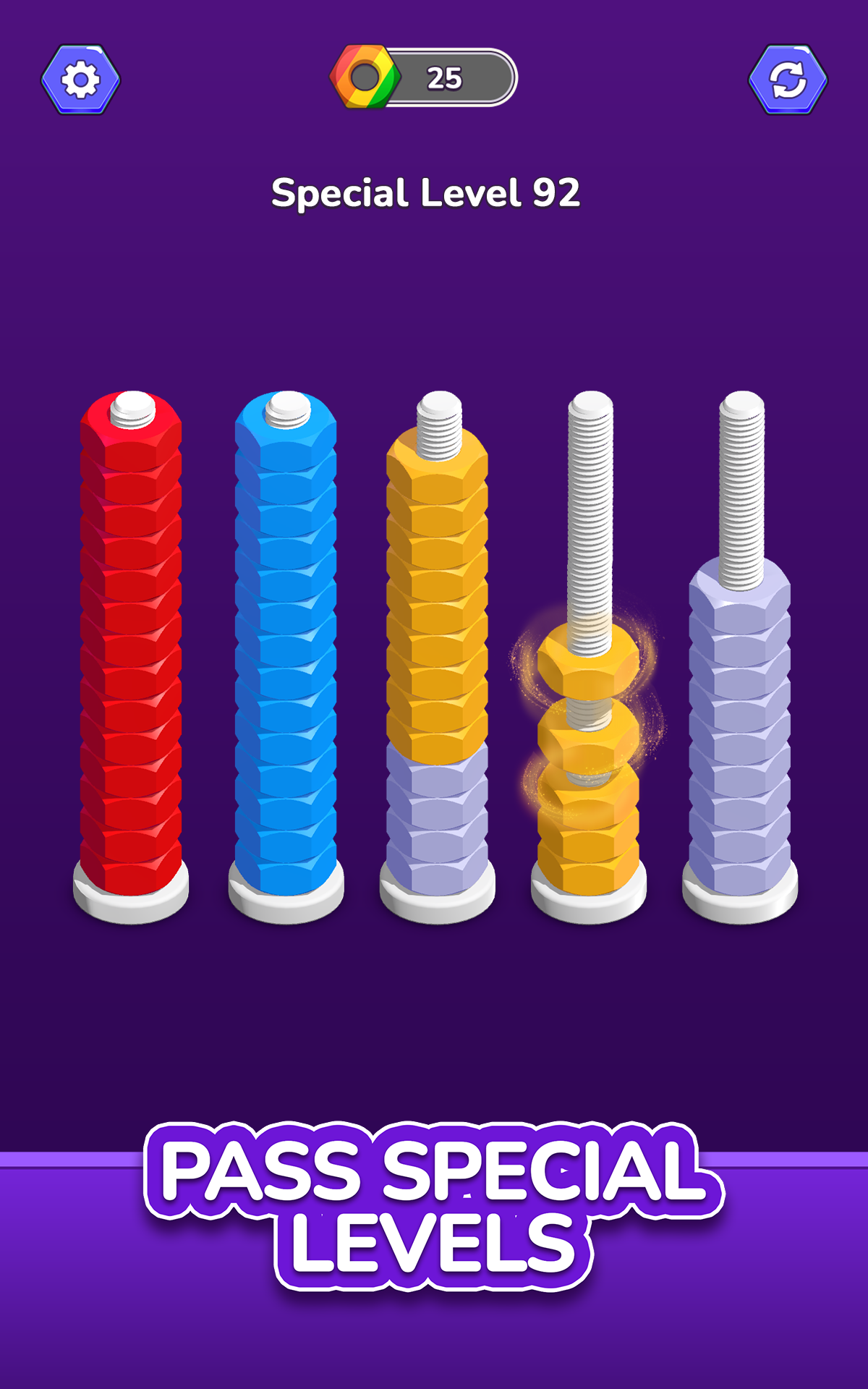 Nut Sort Color Puzzle Sorting Game - App on Amazon Appstore