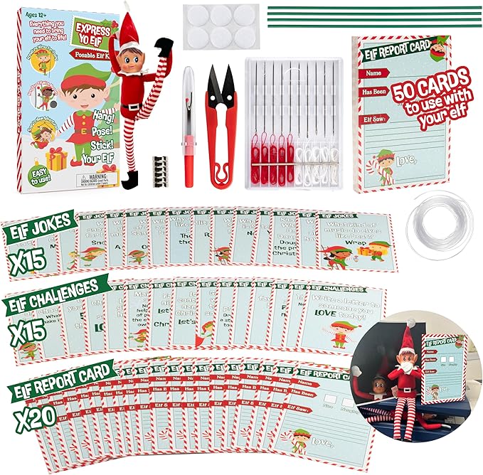 Amazon.com: Ultimate Elf Accessory Pack- DIY Posable Tool Kit PLUS ...