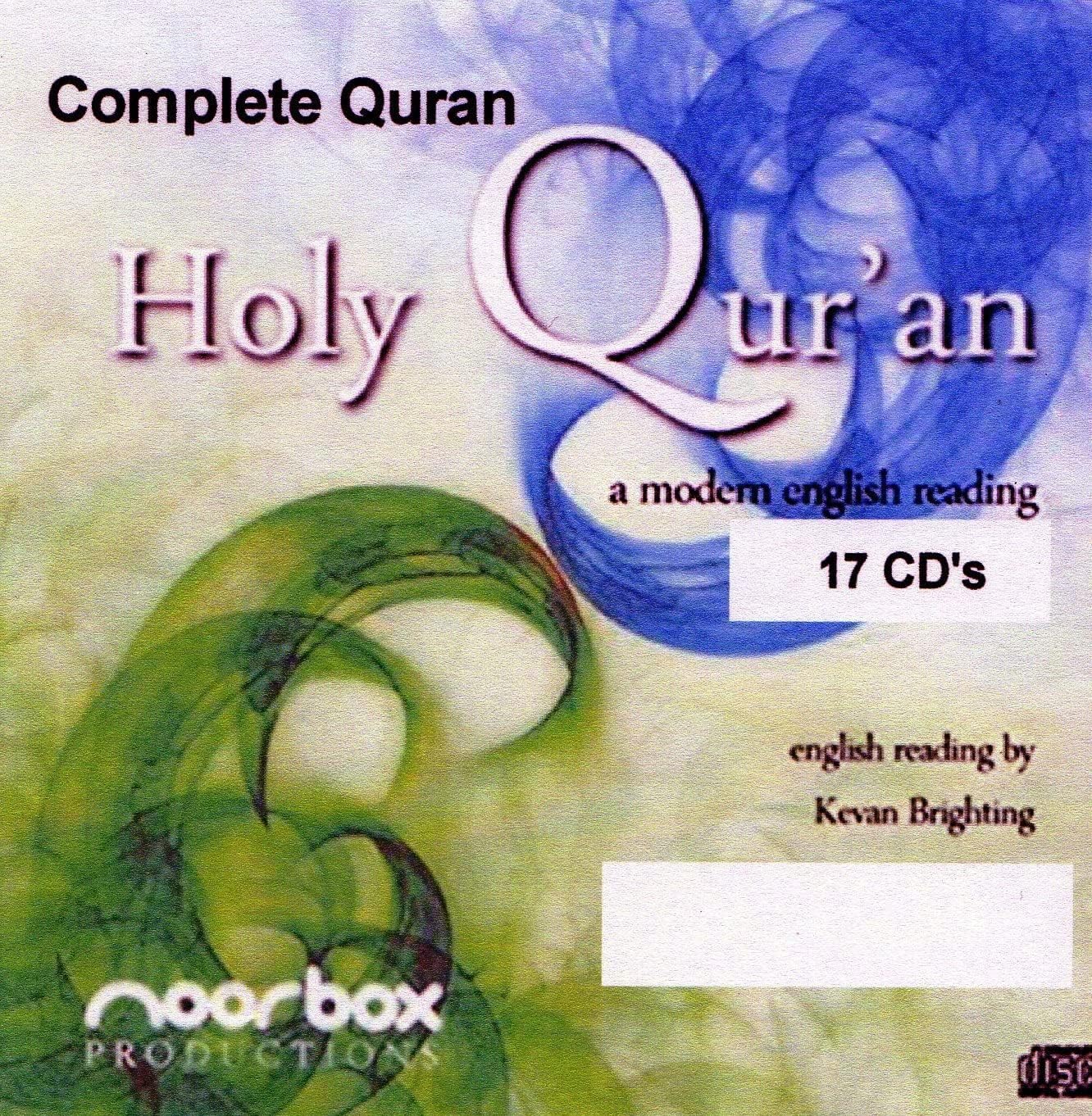 Amazon.com: Holy Qur'an: A Modern English Reading By Kevan Brighting ...