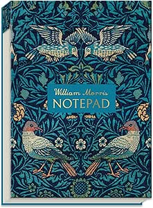 Robert Frederick Flip Up Notepad - William Morris Birds Design : Amazon ...