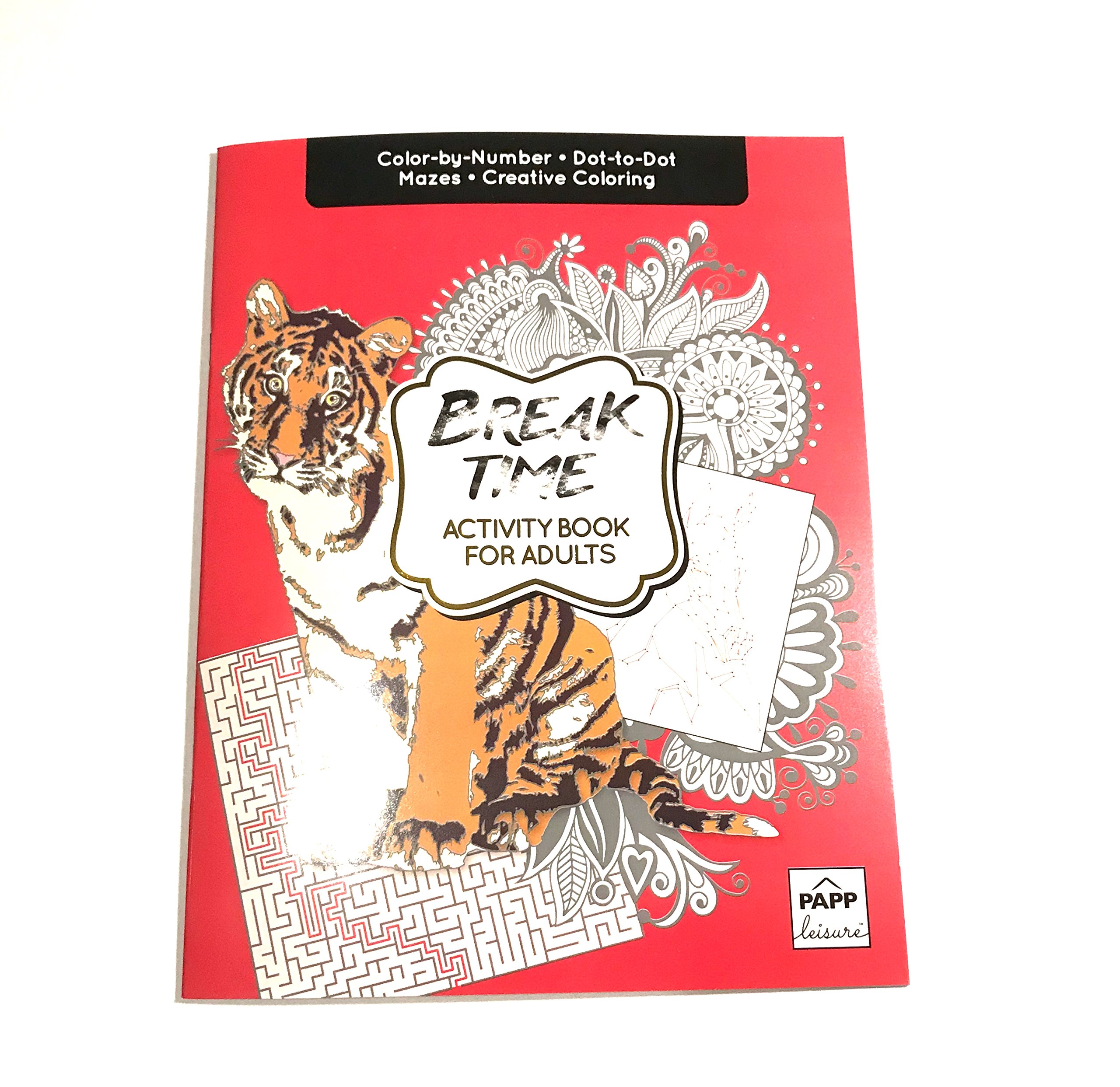Snapklik.com : Break Time Activity Book For Adults