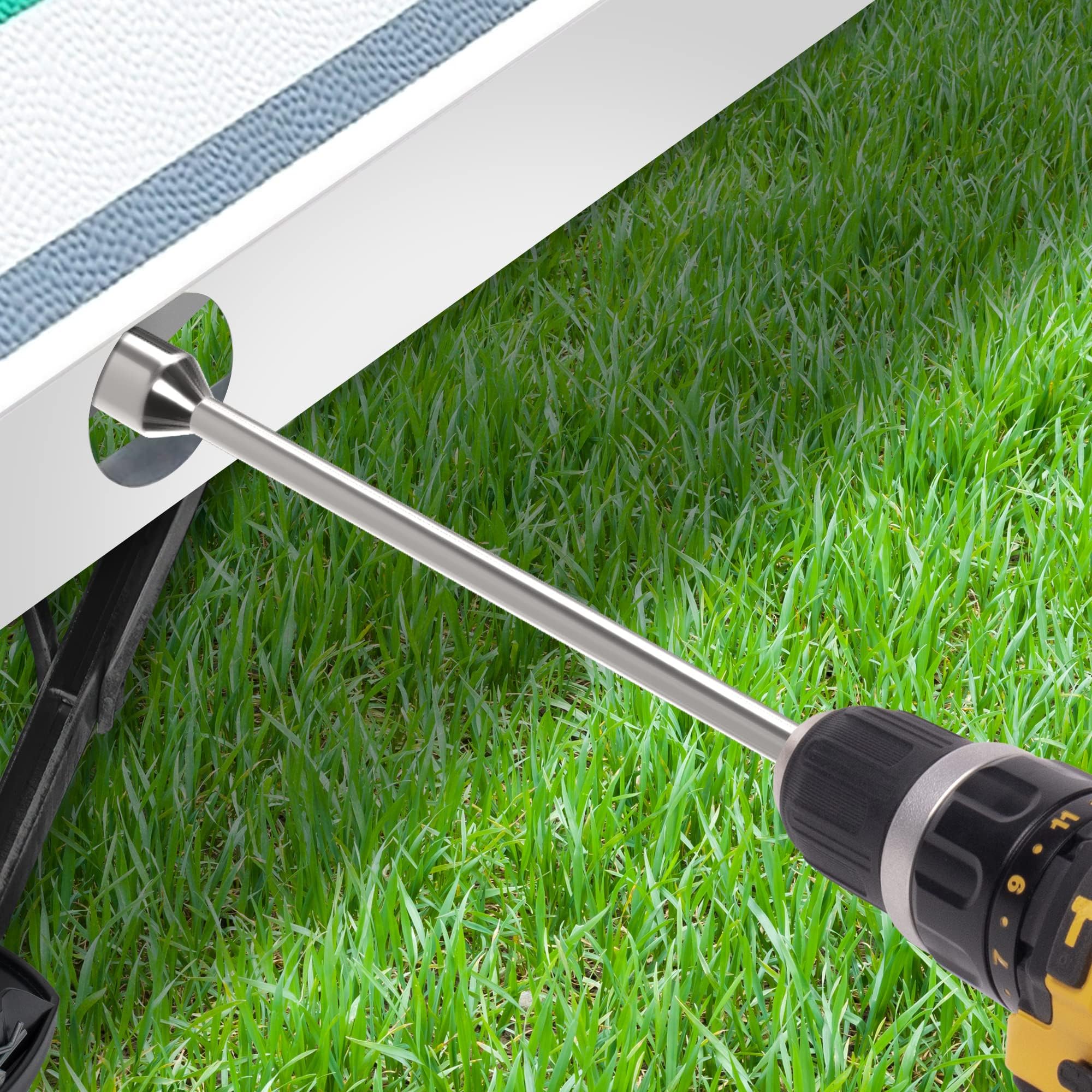 Corner Steady Caravan Leg Winder Drill Attachment - Stand Jack ...