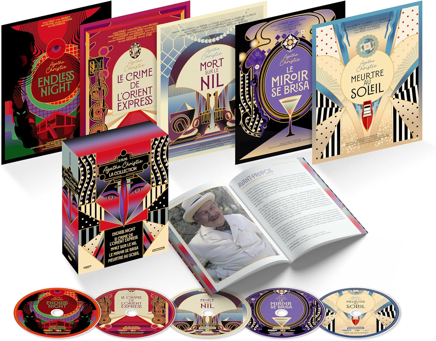Agatha Christie-Set of 5 Films [4K Ultra HD - Restored Version] [Blu ...