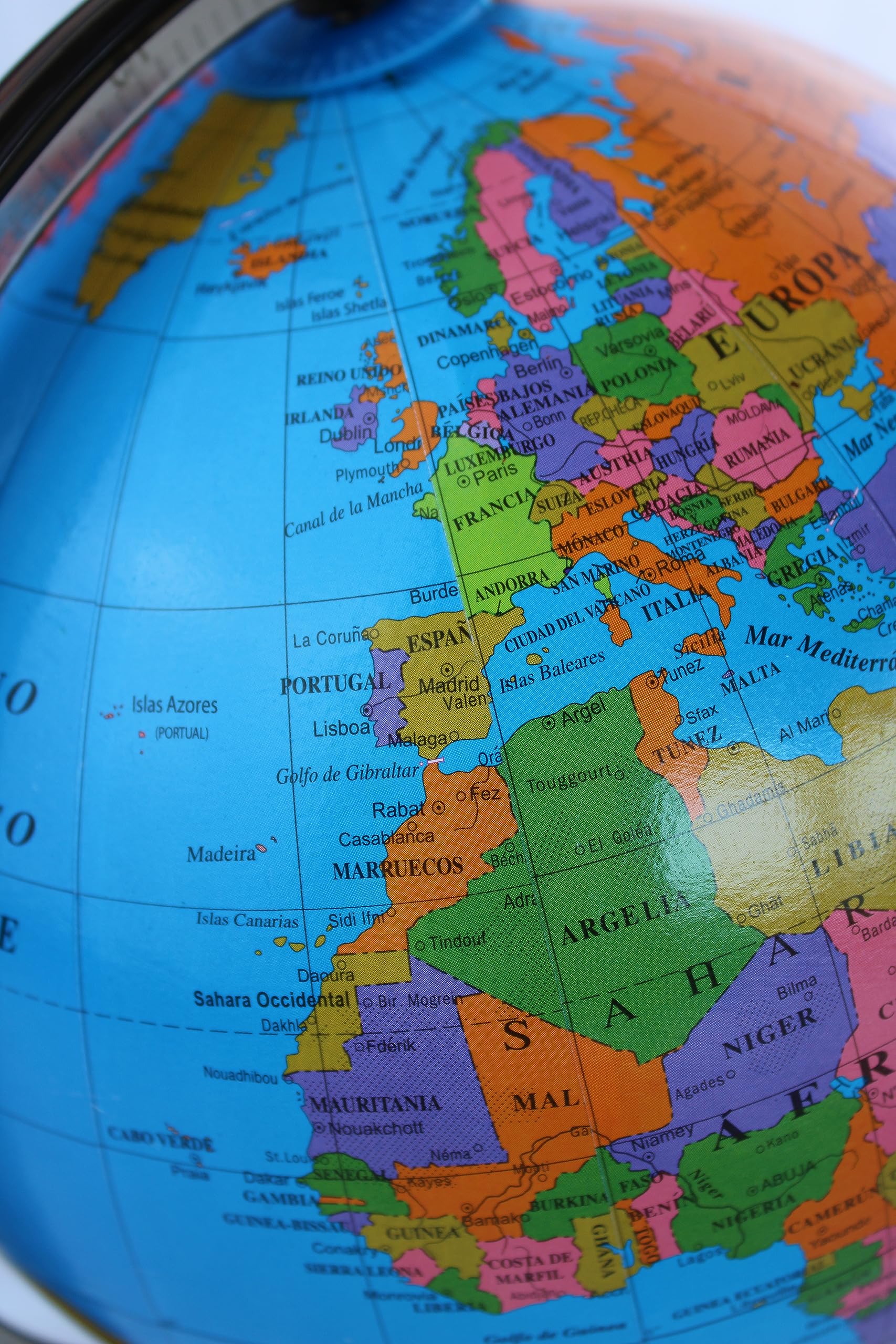 Hojas De Trabajo Con Mapas Y Globos Terráqueos Mapa Mundi Y Globo