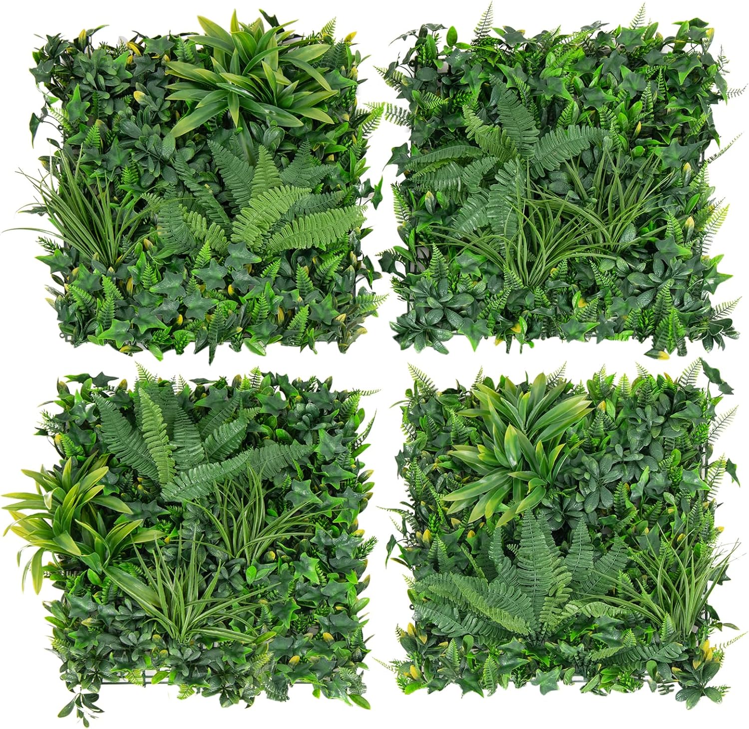 Amazon.com: Giantex Grass Wall Panels Backdrop - 4 PCS 20"x20 ...