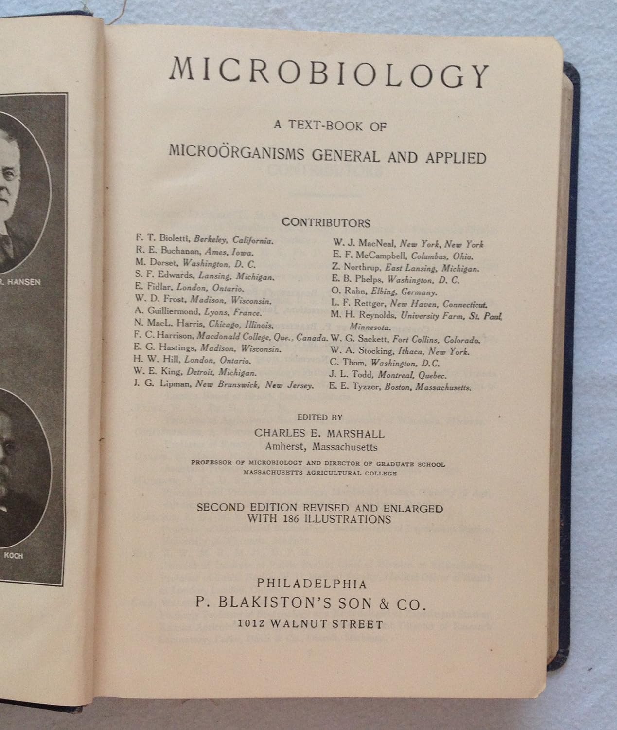 Microbiology, a Text-Book of Microorganisms General and Applied ...