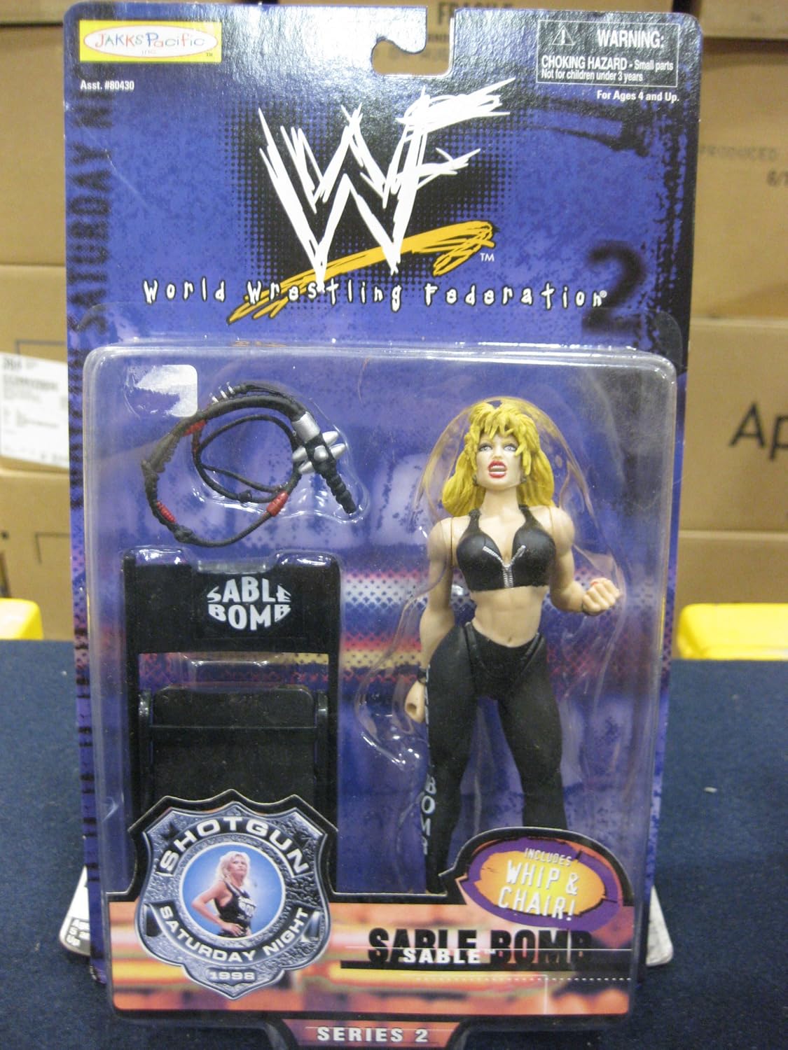 World Wrestling Federation (WWF) Sable Bomb Series 2 Action Figure ...