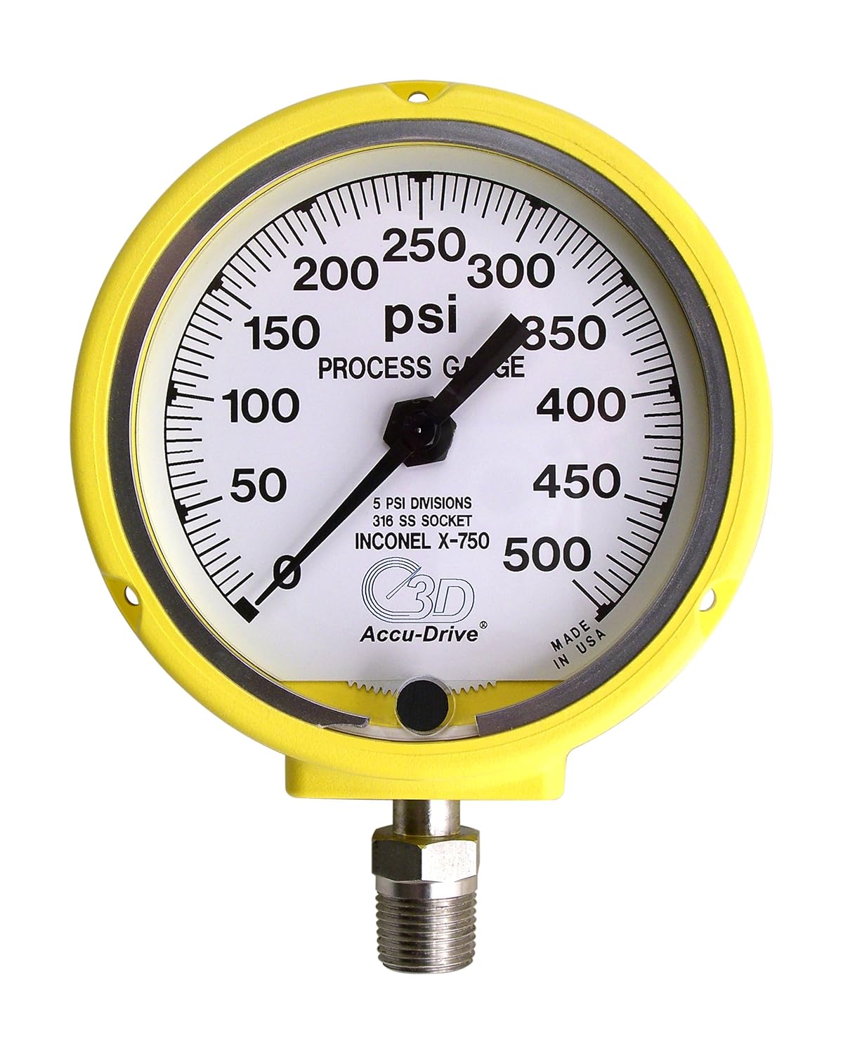 3D Instruments 24 Series Accu-Drive ABS Plastic Case Pressure Process ...