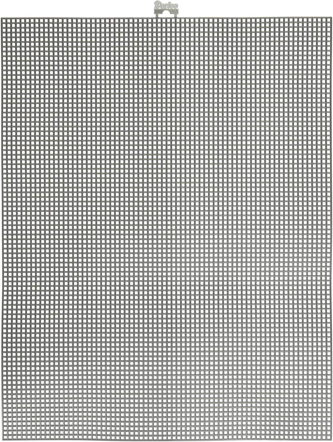 Amazon.com: Darice 7 Mesh Metallic Gunmetal Plastic Canvas – Create a ...