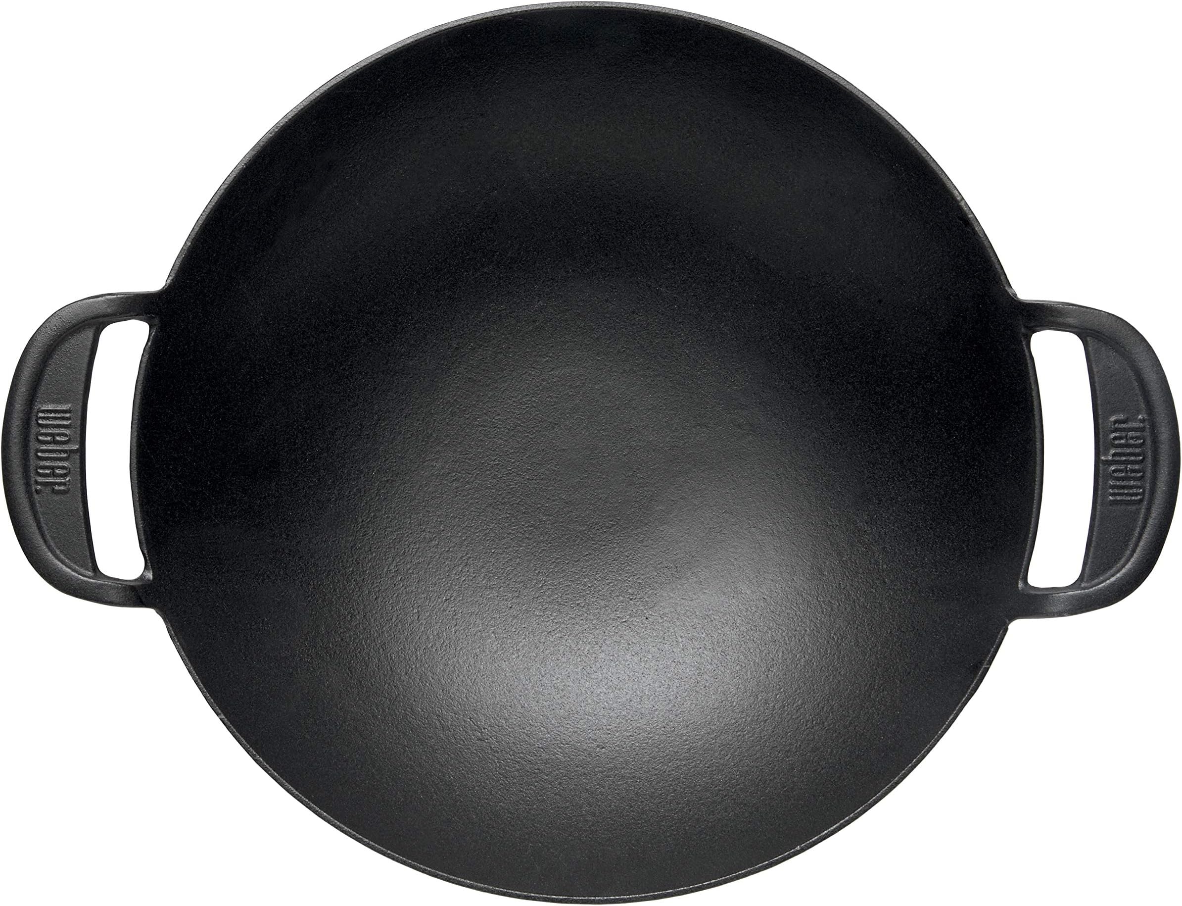 Amazon.com : Weber Gourmet BBQ System Wok,Black : Patio, Lawn & Garden