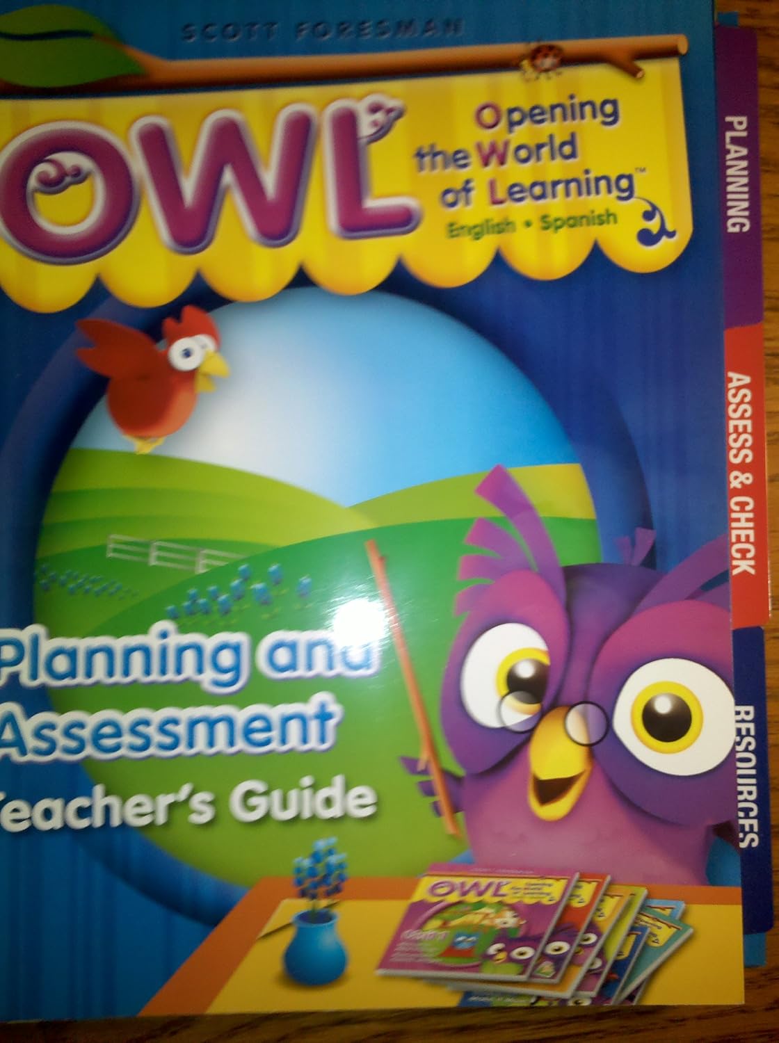 OWL, Planning and Assessment, Teacher's Guide, Pre-K, English/Spanish ...