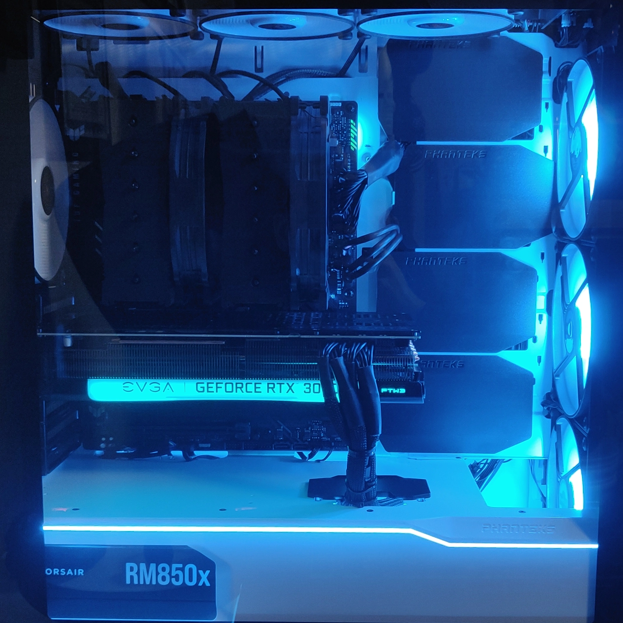 Amazon.in: Buy Phanteks Glass Eclipse P500 Air Mid Tower Computer Case ...