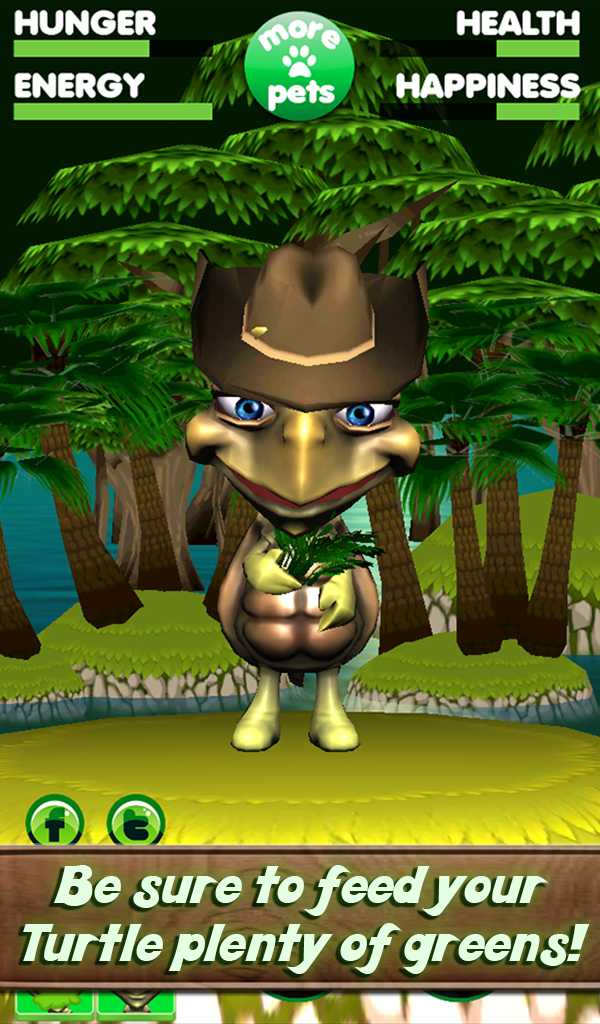 Virtual Pet Turtle - App on Amazon Appstore