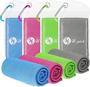 Amazon.com: U-pick Cooling Towel(40"x12"), Breathable Cooling Towels ...