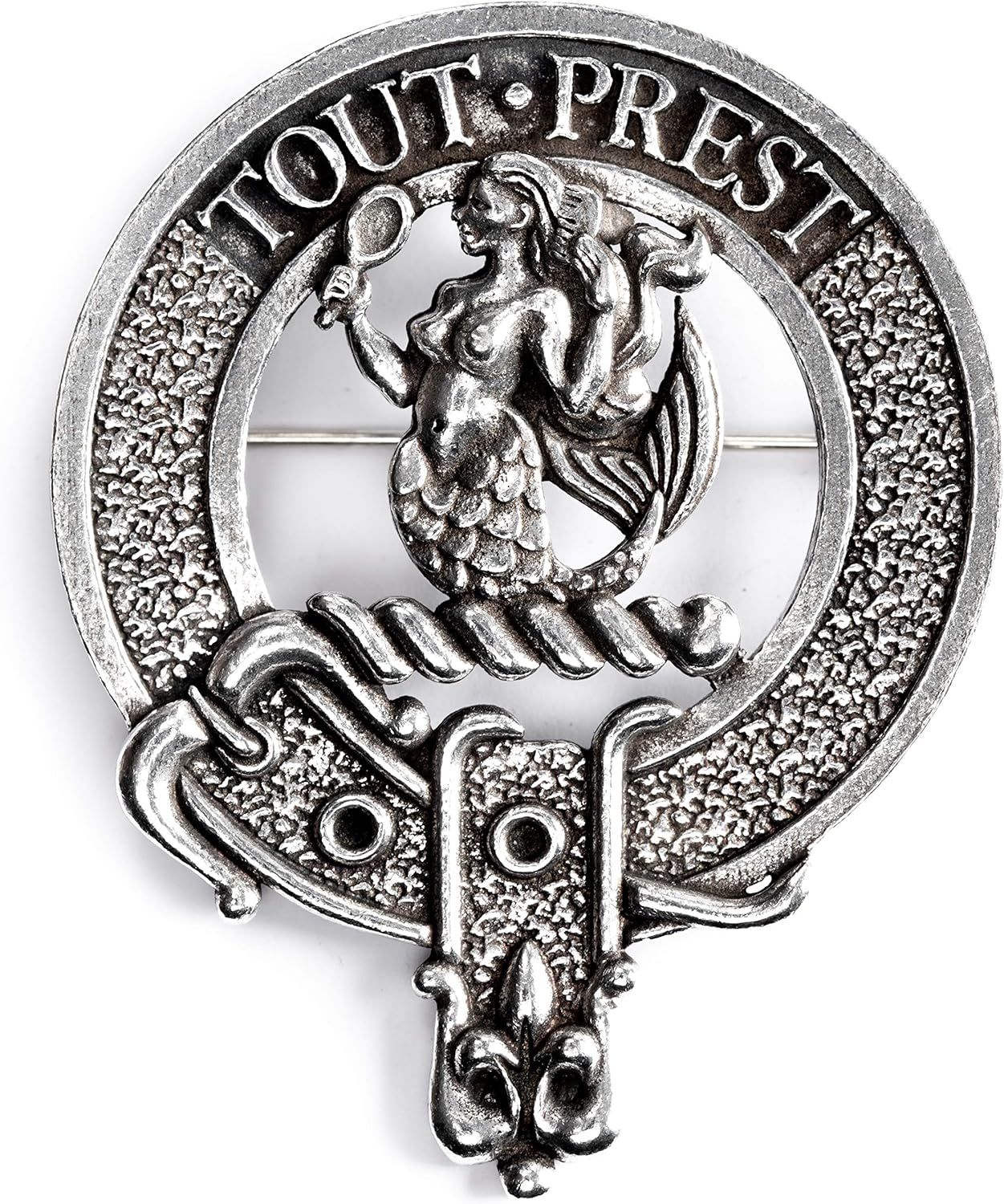 Amazon.com: USA Kilts Clan Crest Murray Cap Badge Made in Scotland ...