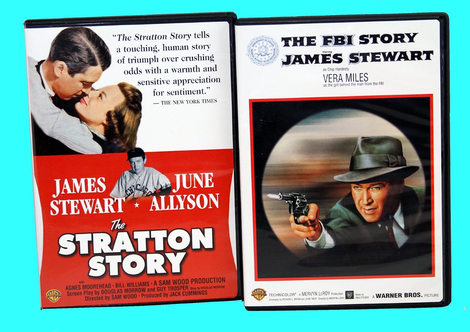 Amazon.com: James Stewart- The FBI Story - The Stratton Story Double ...