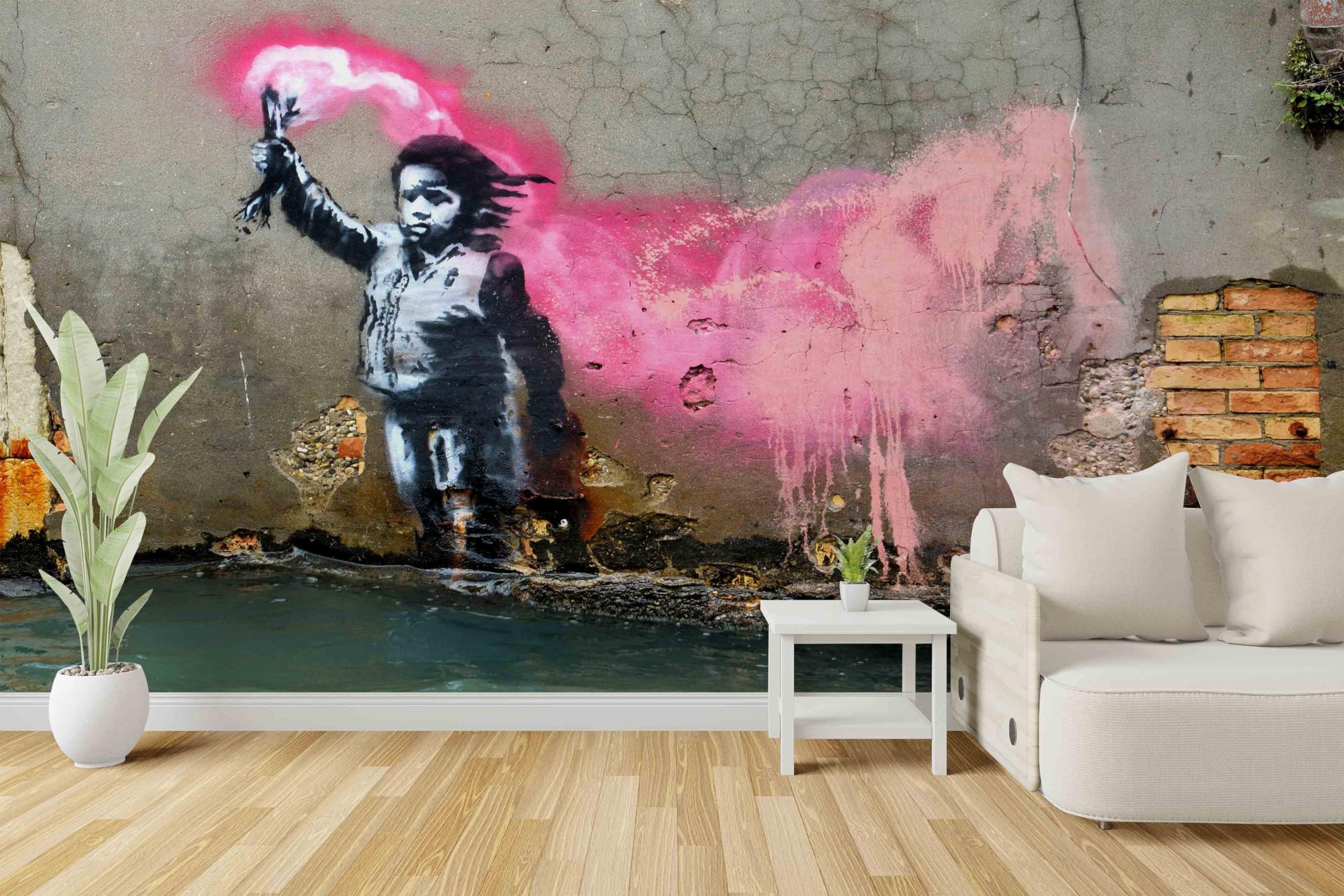 Banksy Wallpaper Murals Lime Banksy: Artist Confirms New London Tree