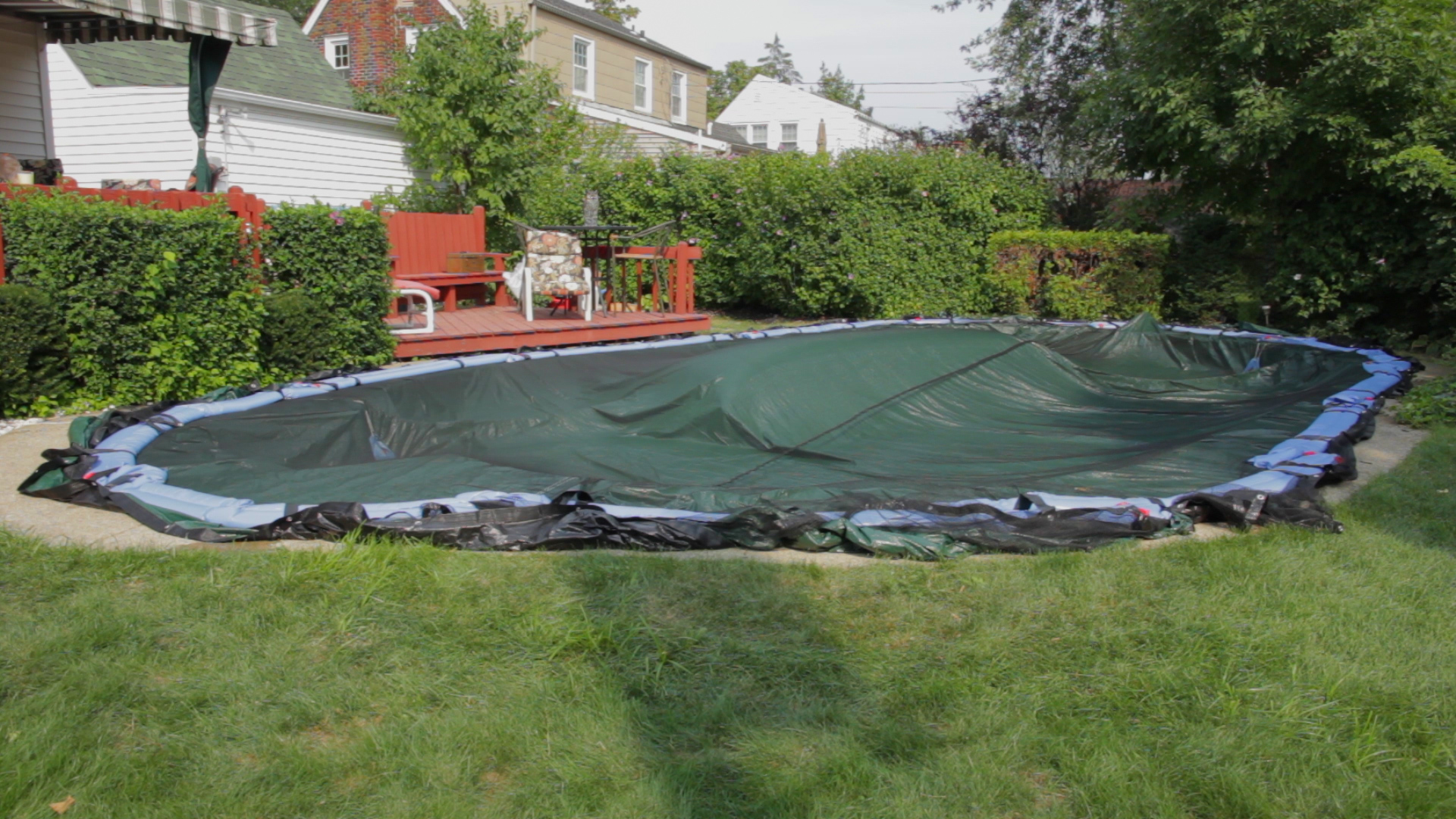 Watch How to Add Leaf Net Cover to Your Inground Swimming Pool on ...