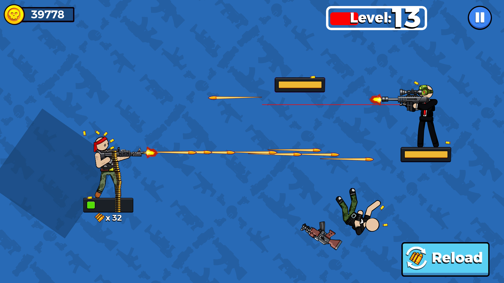 The Gunner: Stickman Gun Hero - App on Amazon Appstore