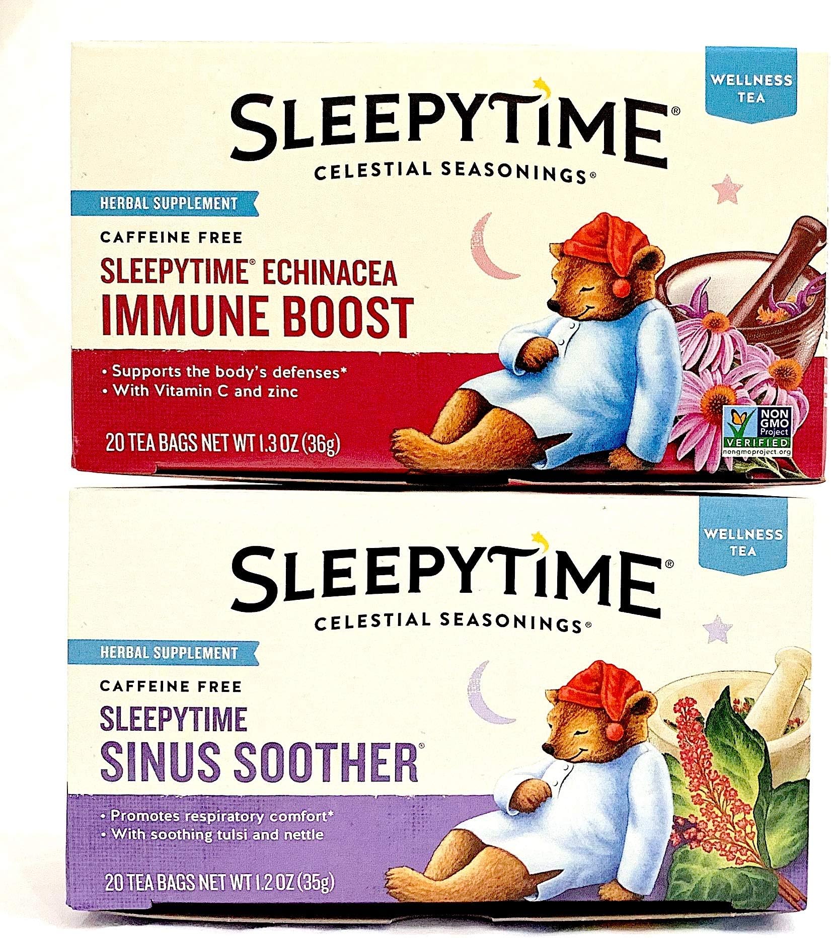 Amazon.com : Celestial Seasonings Sleepytime Extra Herbal Tea, Promotes ...