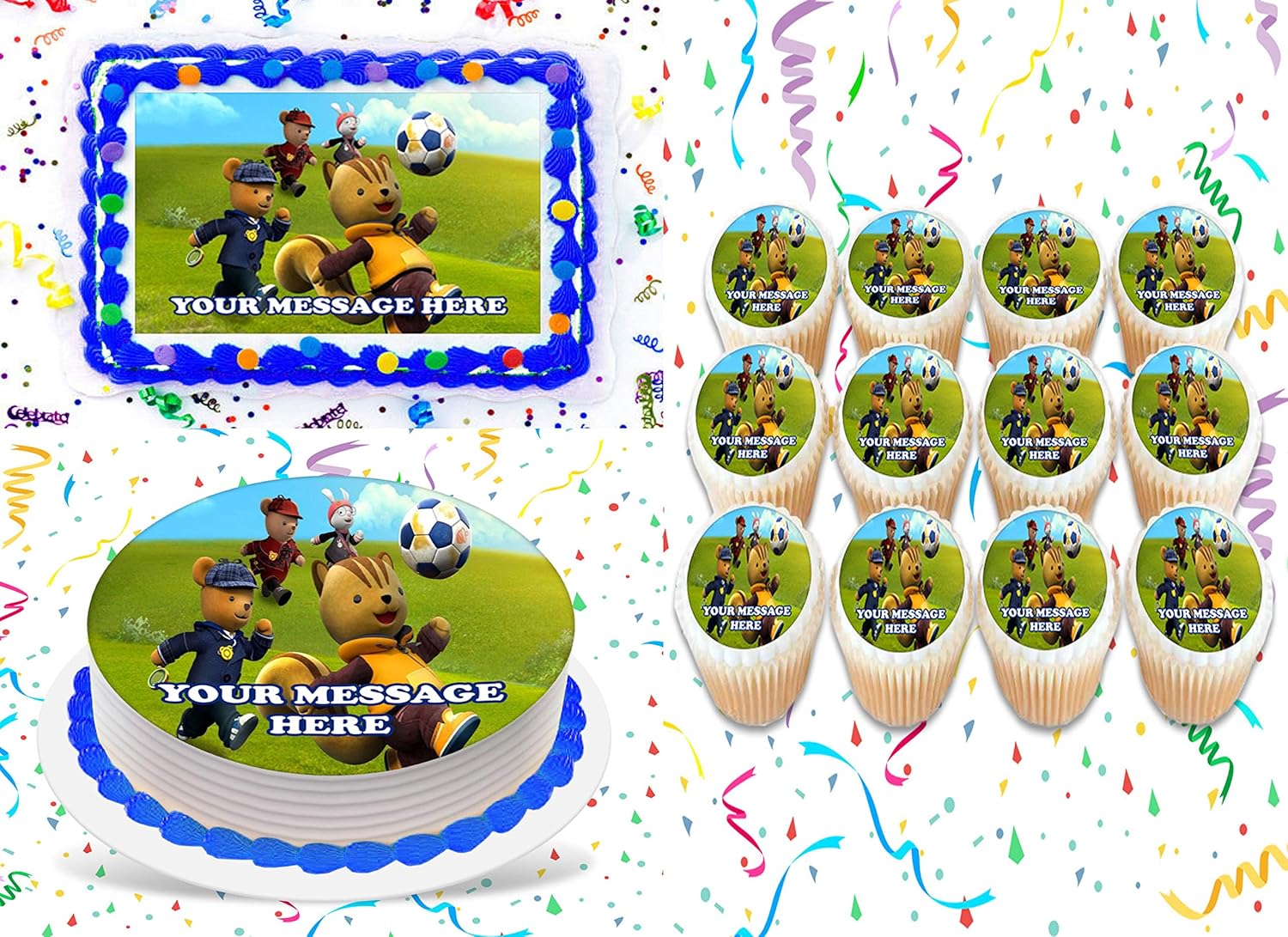 Amazon.com: Treehouse Detectives Cake Topper Edible Image Personalized ...