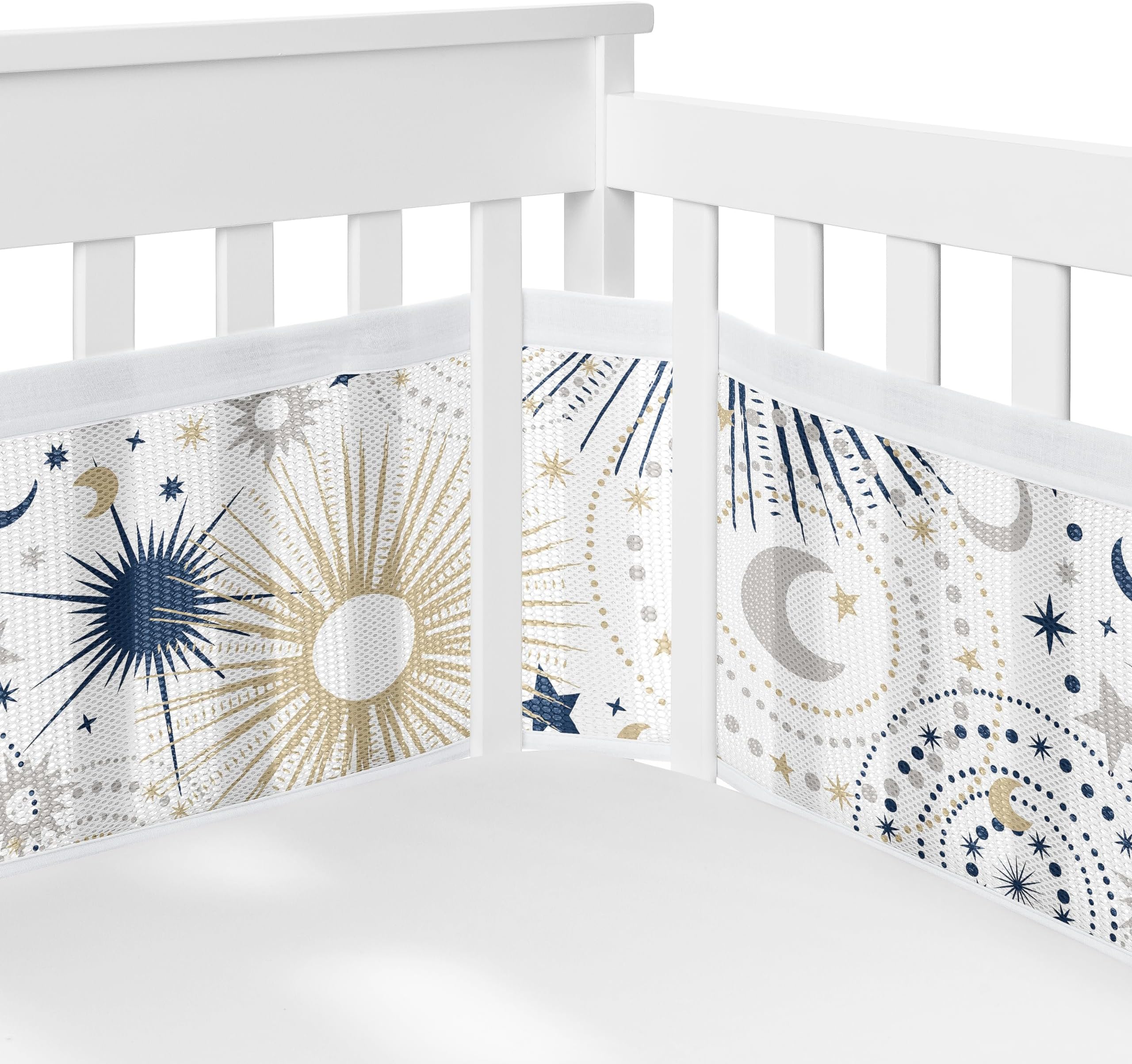 Amazon.com : BreathableBaby Breathable Mesh Liner for Full-Size Cribs ...