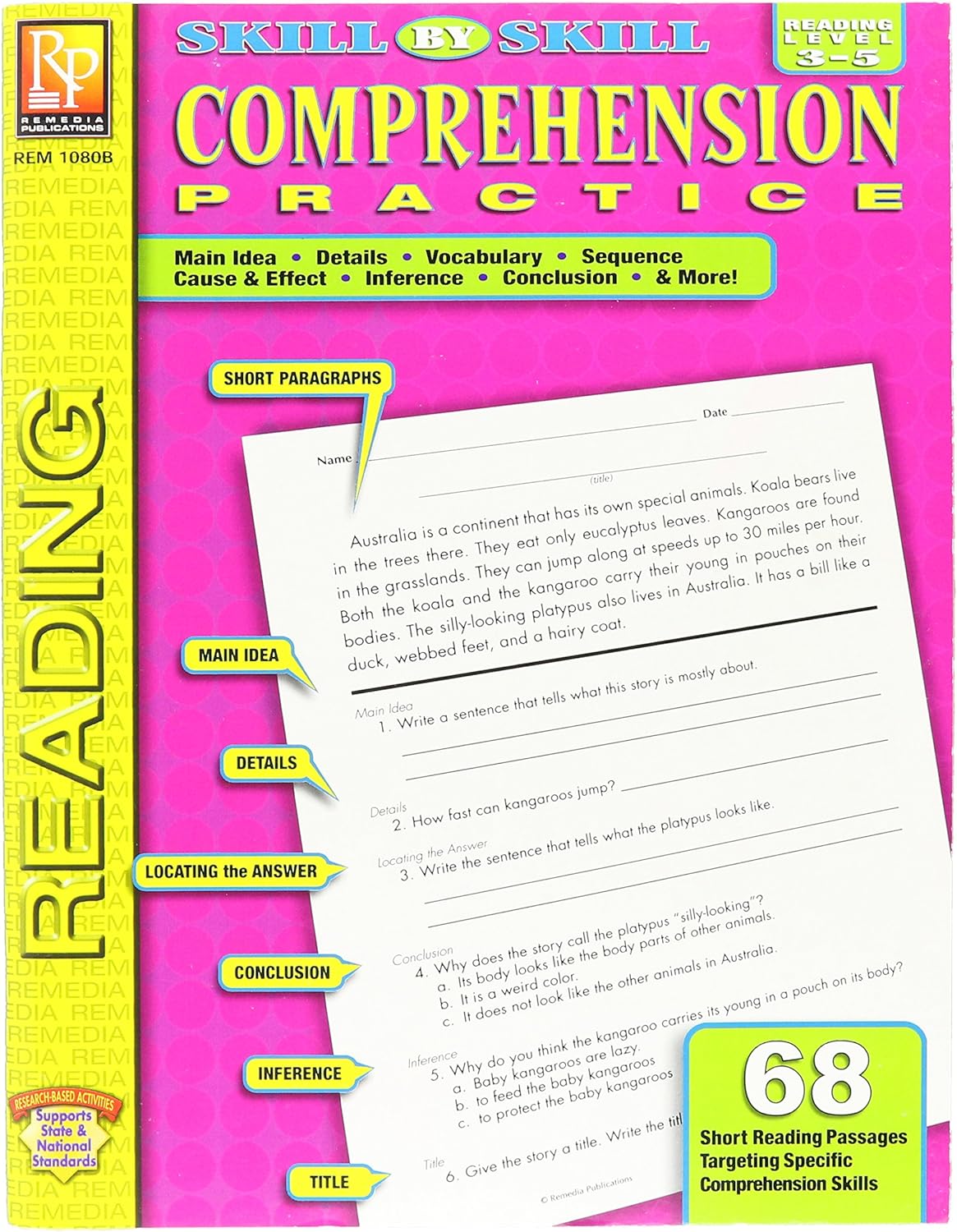 Amazon.com: Skill By Skill Comprehension : Office Products