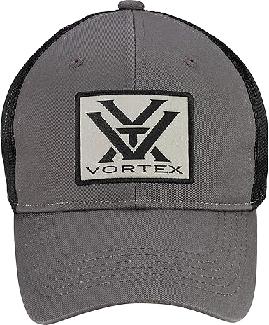 Amazon.com : Vortex Optics Patch Logo Hats (Charcoal) : Sports & Outdoors