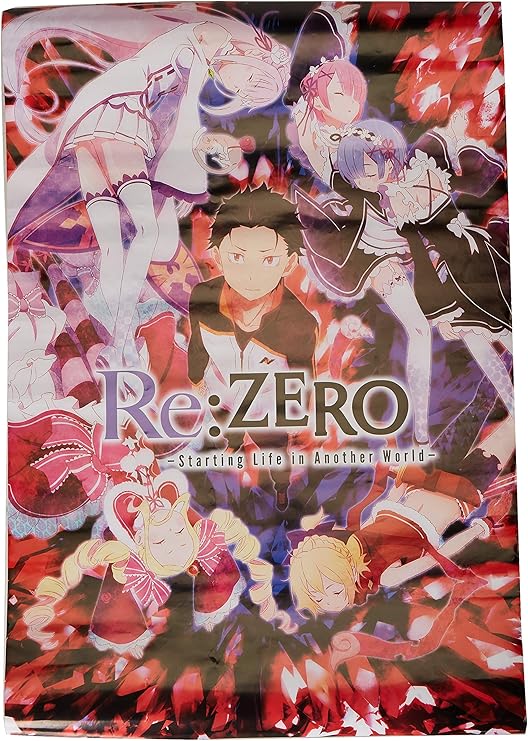Amazon.com: Re:Zero - Key Art Poster Rolled PSA034236: Posters & Prints