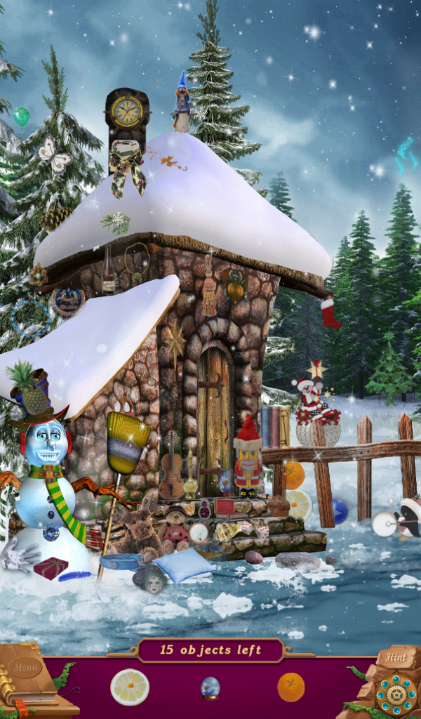 Hidden Objects Winter Fantasy & 3 puzzle games - App on Amazon Appstore