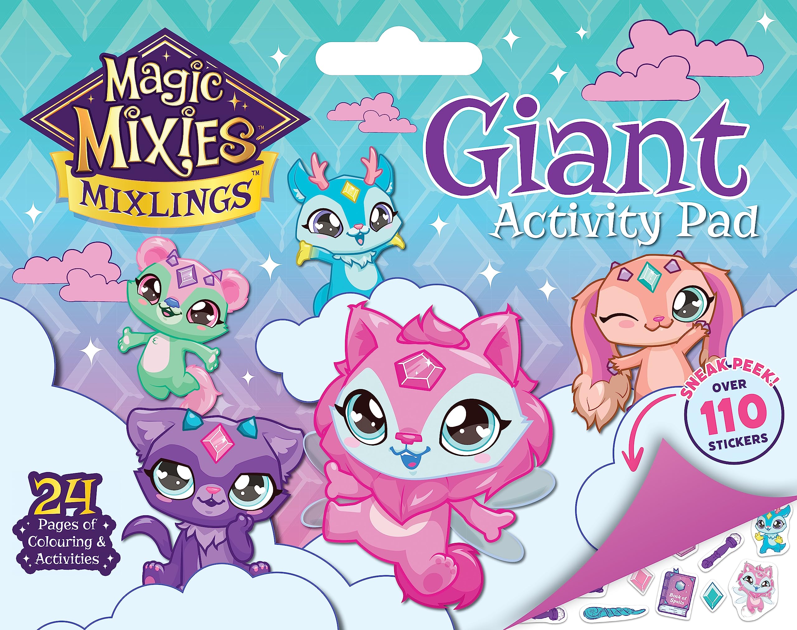 Magic Mixies Mixlings: Giant Activity Pad (Moose): unknown author ...
