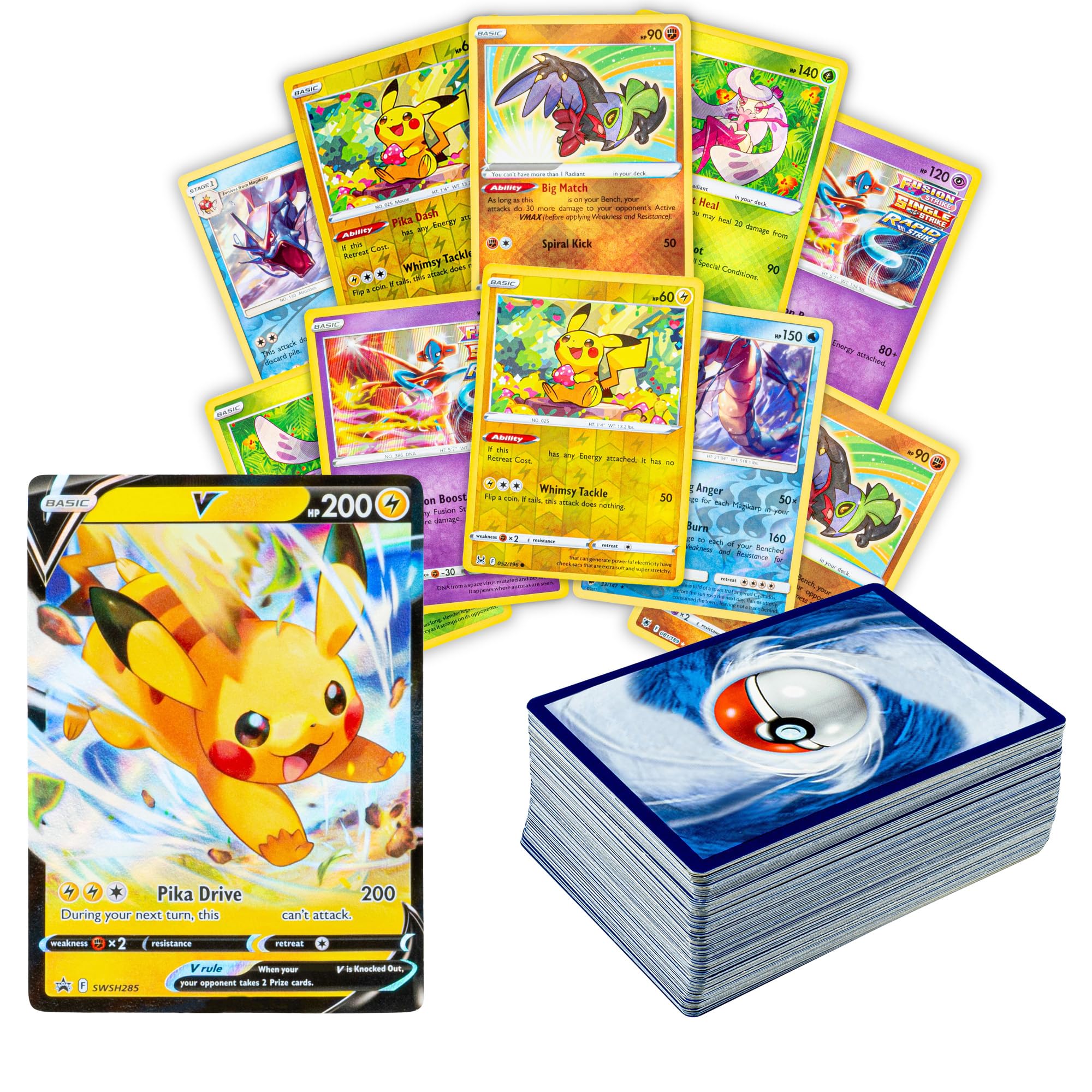 Buy Card Cart - Pack of 50 MEGA Rare Card Bundle - Guaranteed 1 MEGA ...