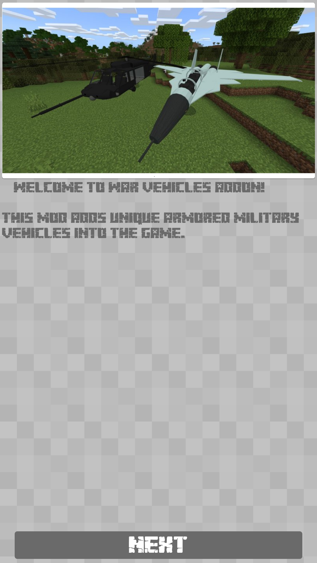 War Vehicles Mod for Minecraft - Helicopters, Fighter Jets, Tanks ...
