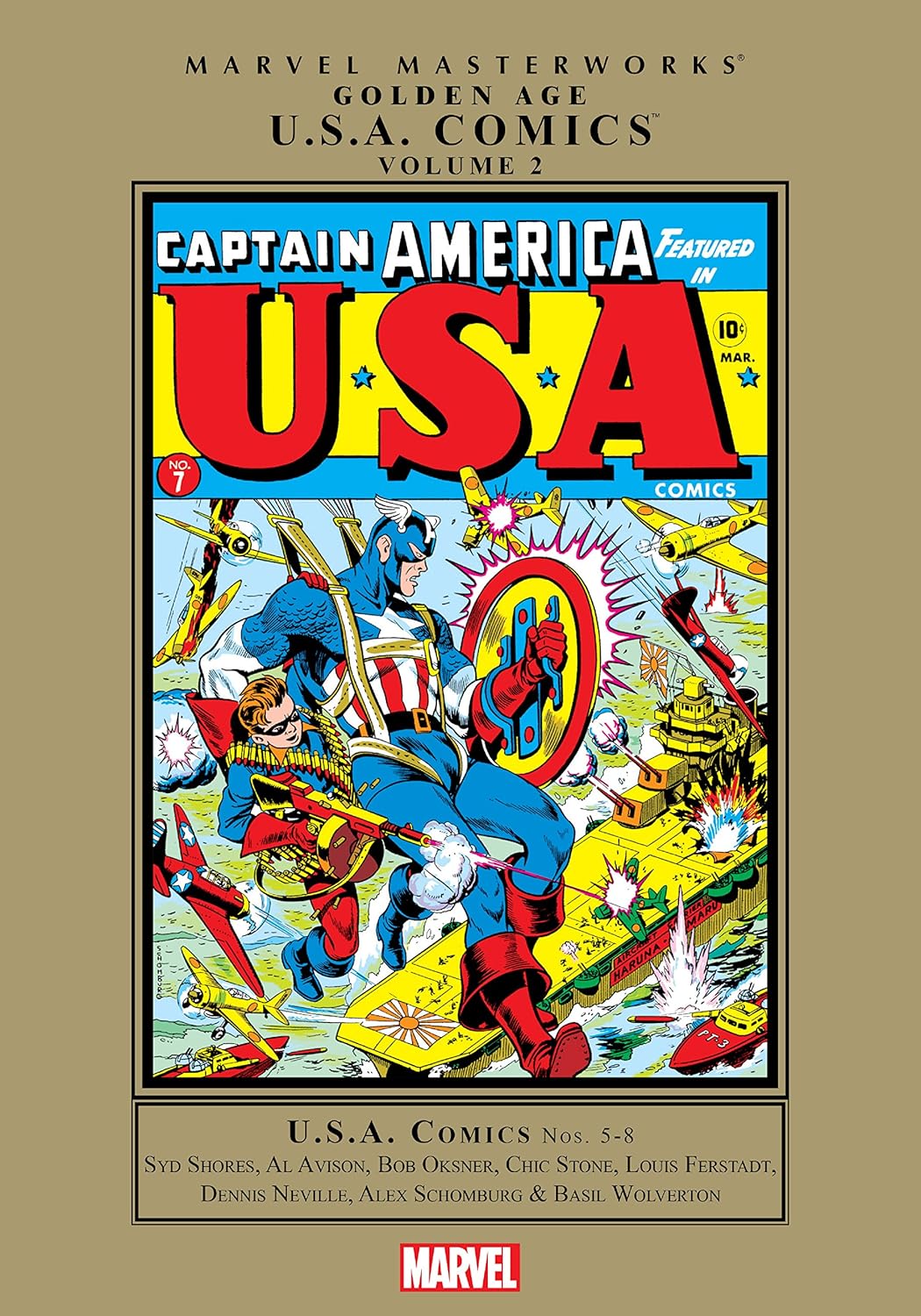 Amazon.com: Golden Age U.S.A. Comics Masterworks Vol. 2 (USA Comics ...