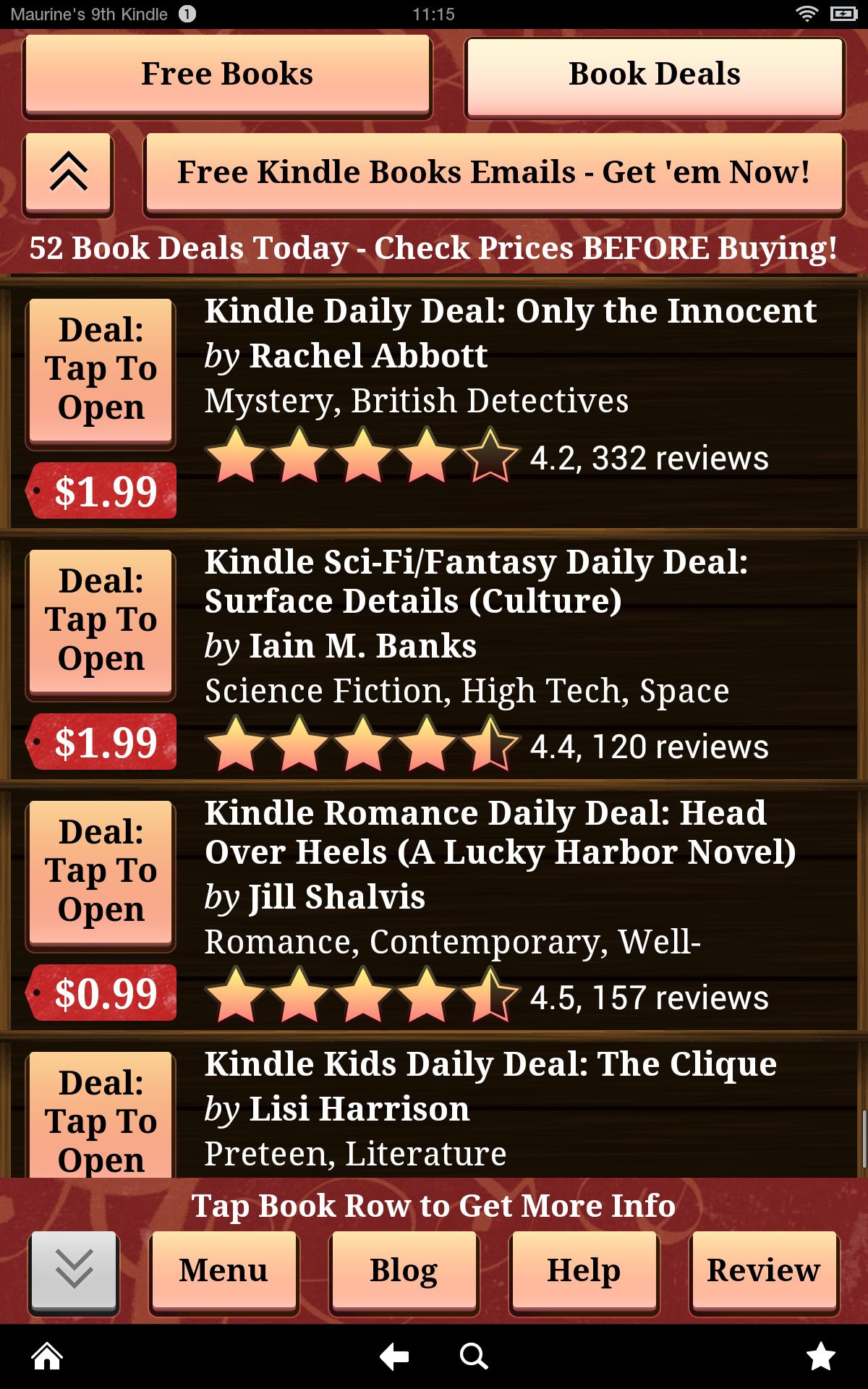 Kindle Fire Books - Free Kindle Books & Kindle Book Deals - App on ...