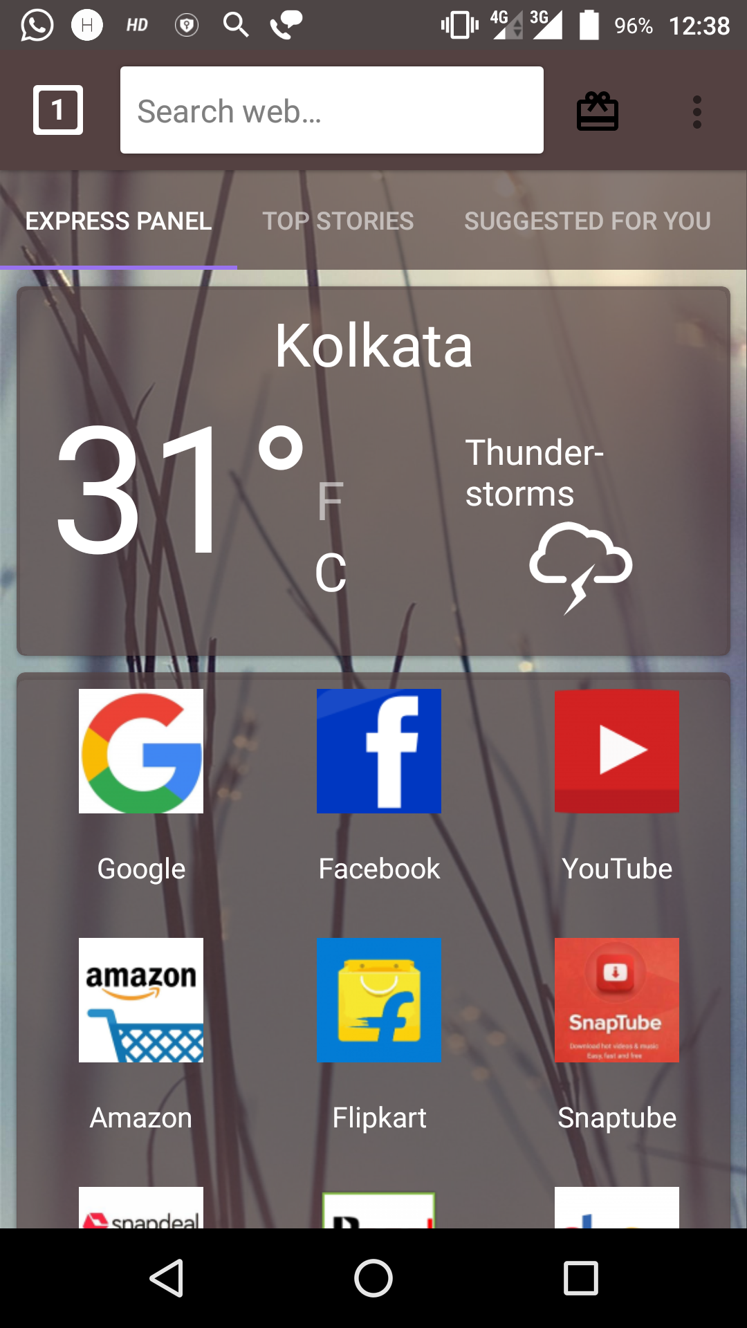 My Indian Browser - App on Amazon Appstore