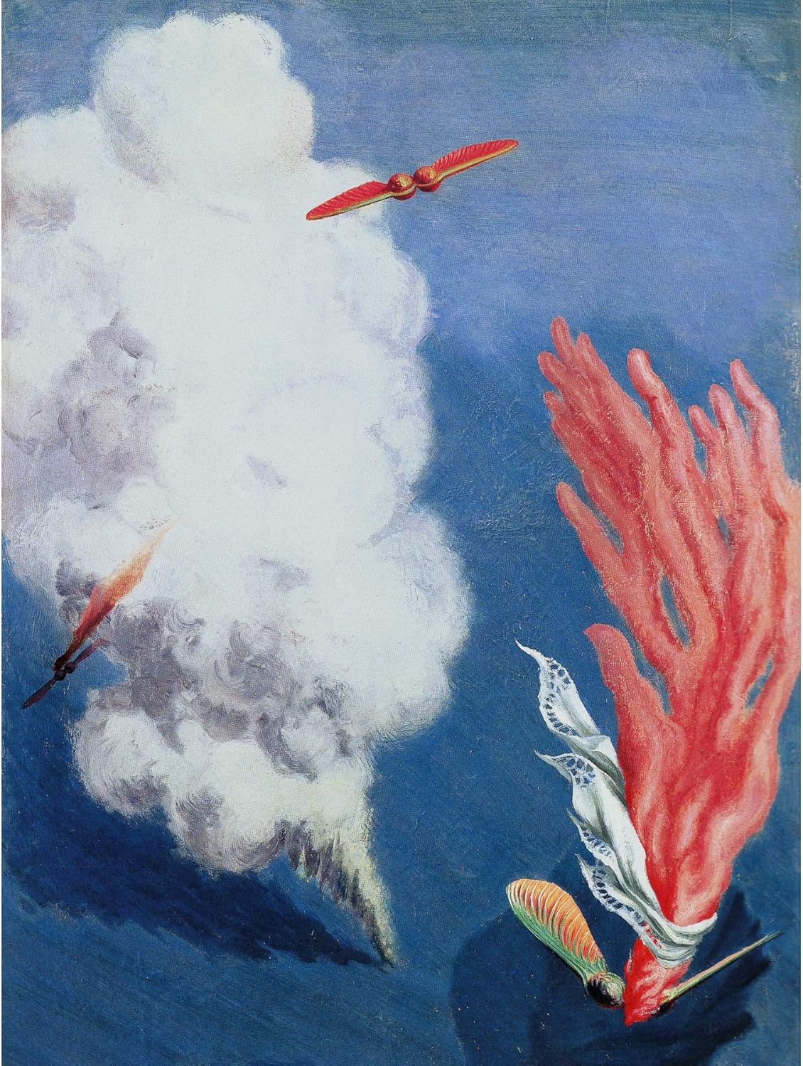 Amazon.com: Kitawaki Noboru Perishing Sky Surreal Painting Large Wall ...