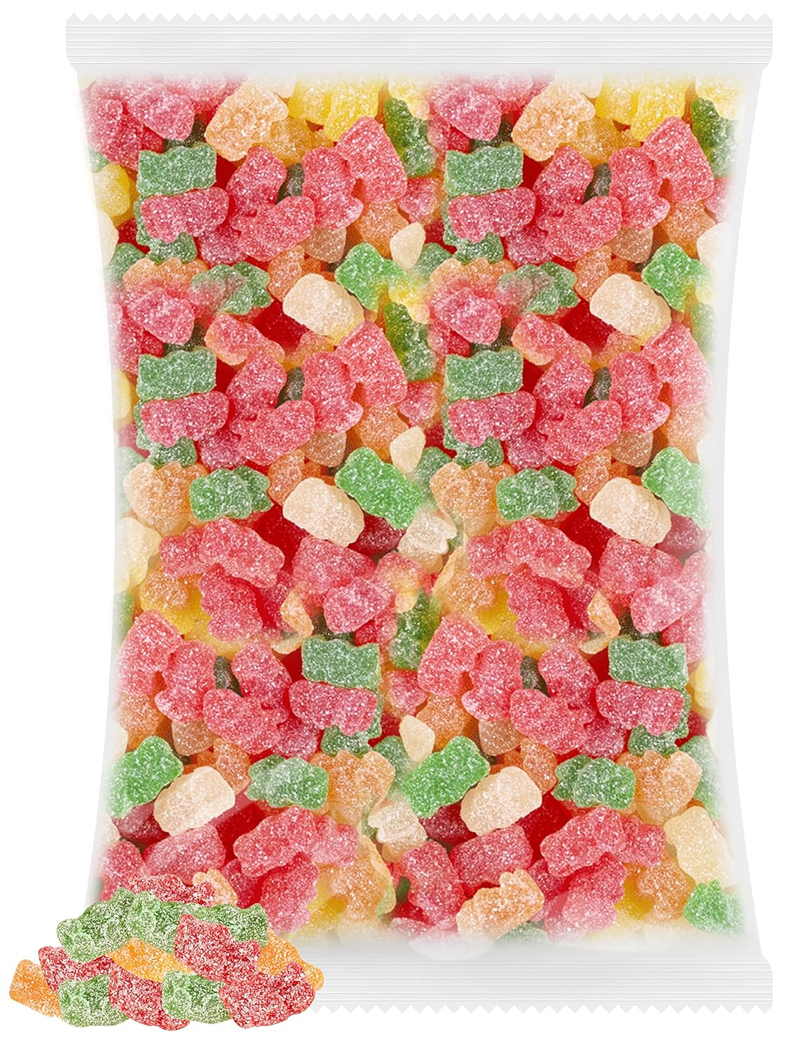 Amazon.com : Haribo Gummy Candy Sour Goldbears, Bulk 5 Lbs Assorted ...