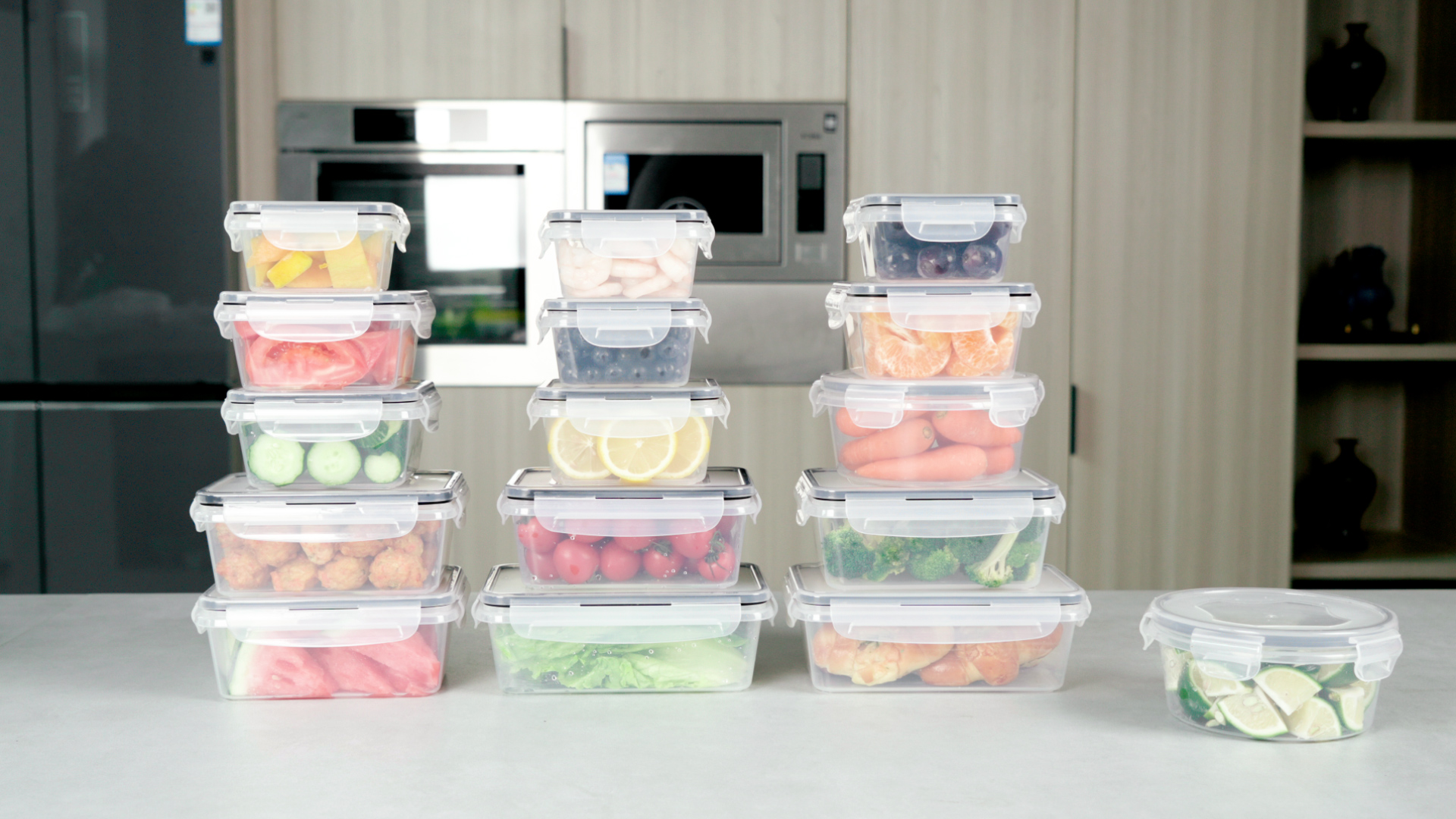 Contenedores De Plástico Personalizados Para Almacenar Alimentos Los