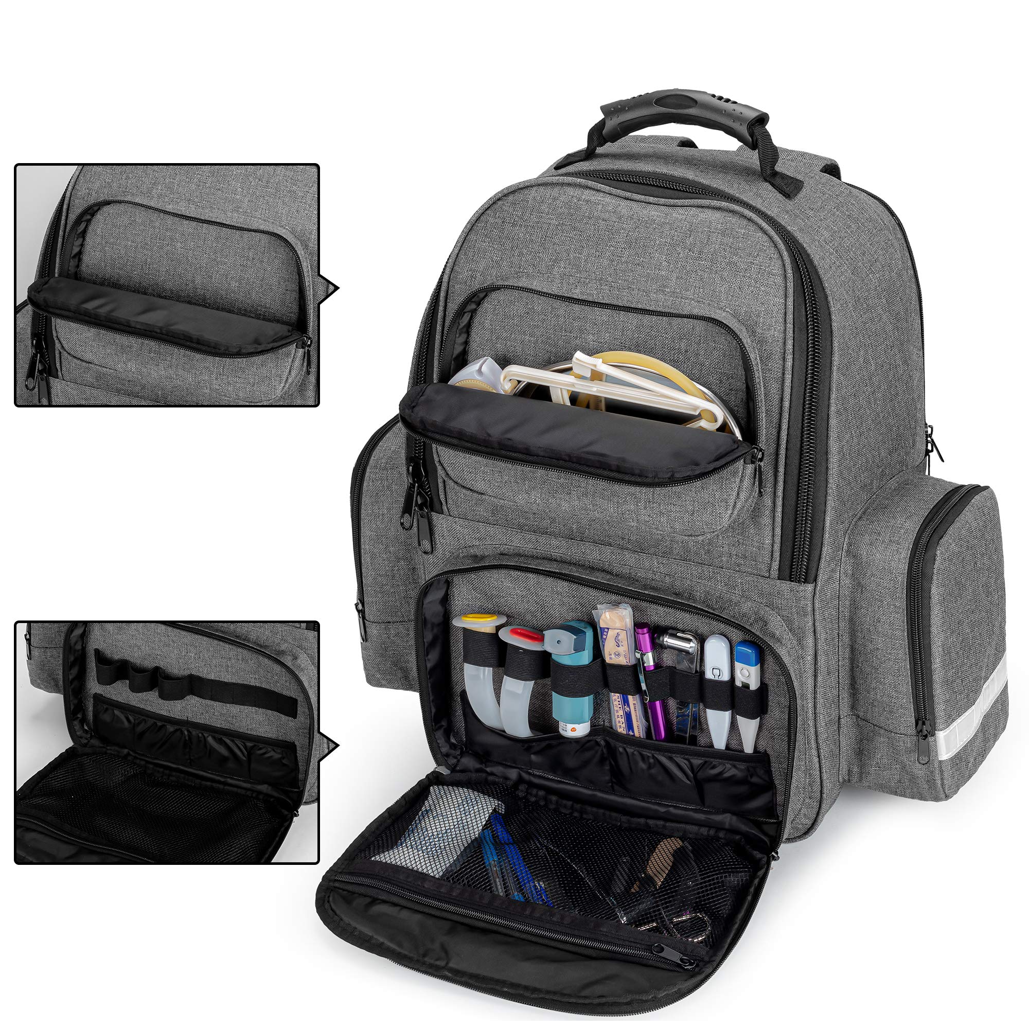 Snapklik.com : Trunab First Responder Bag Trauma Backpack Empty ...