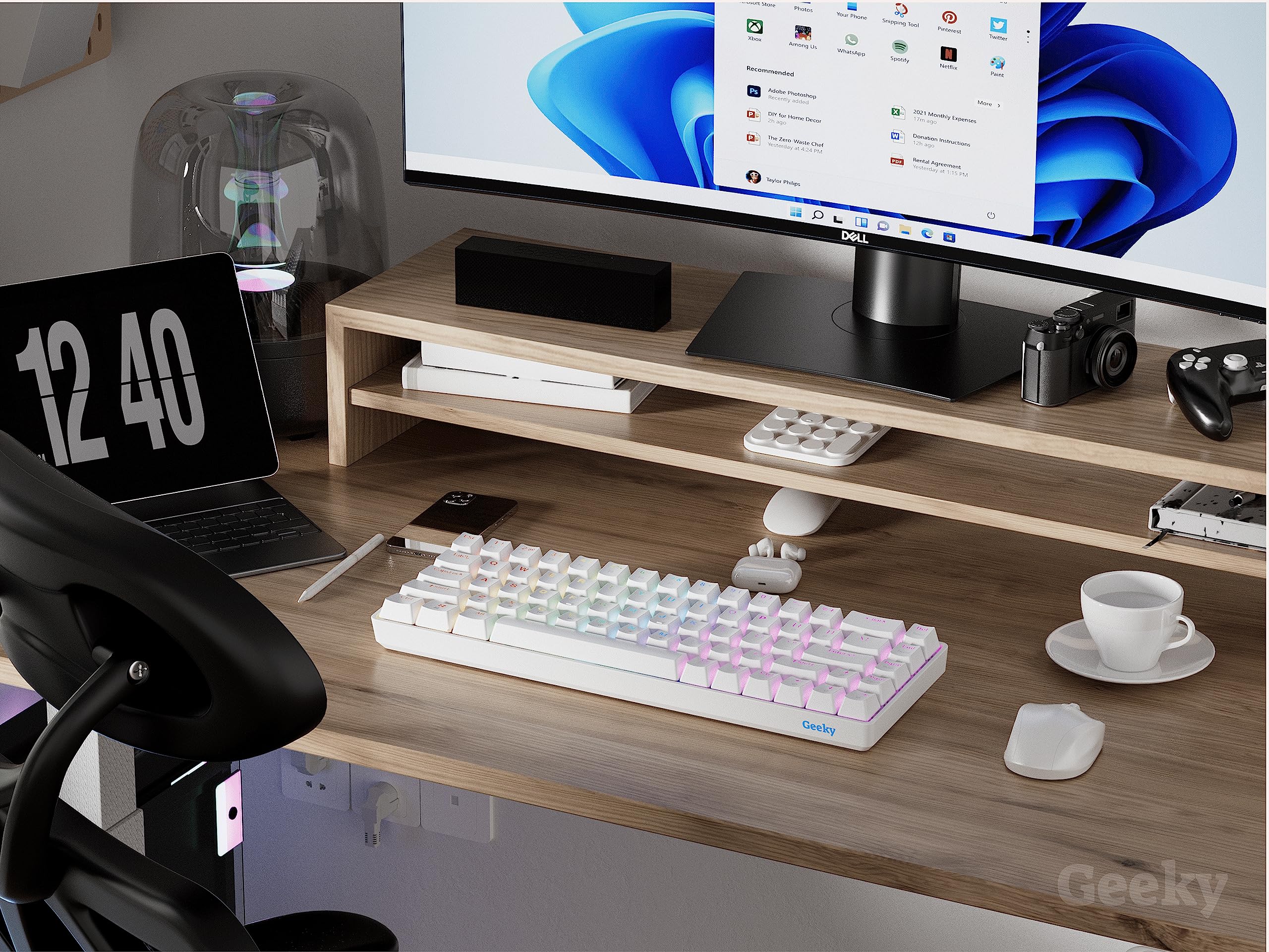 Snapklik.com : Geeky GK65 SE 65% Mechanical Gaming Keyboard 68 Keys ...