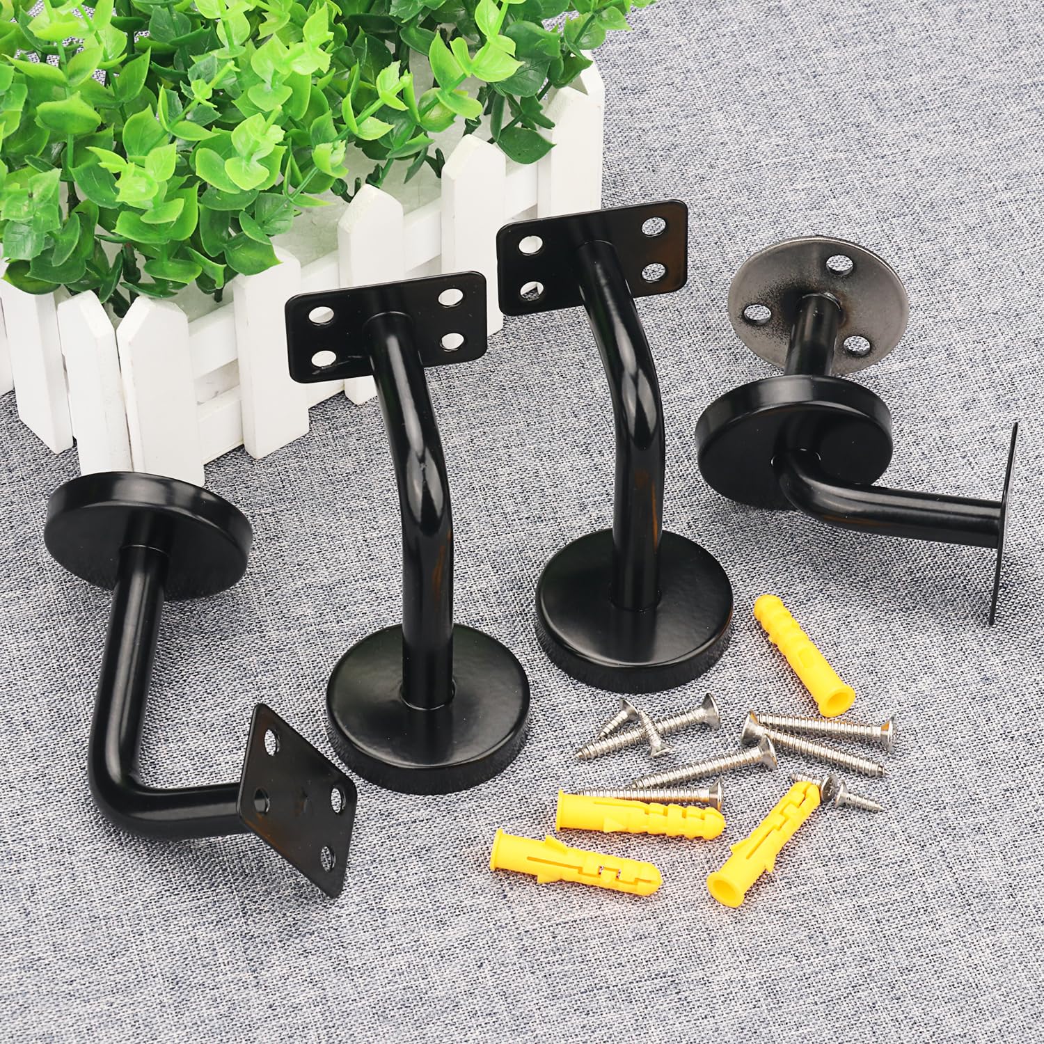 Handrail Brackets For Indoor Stairs Home Master Stair Handrail Brackets ...