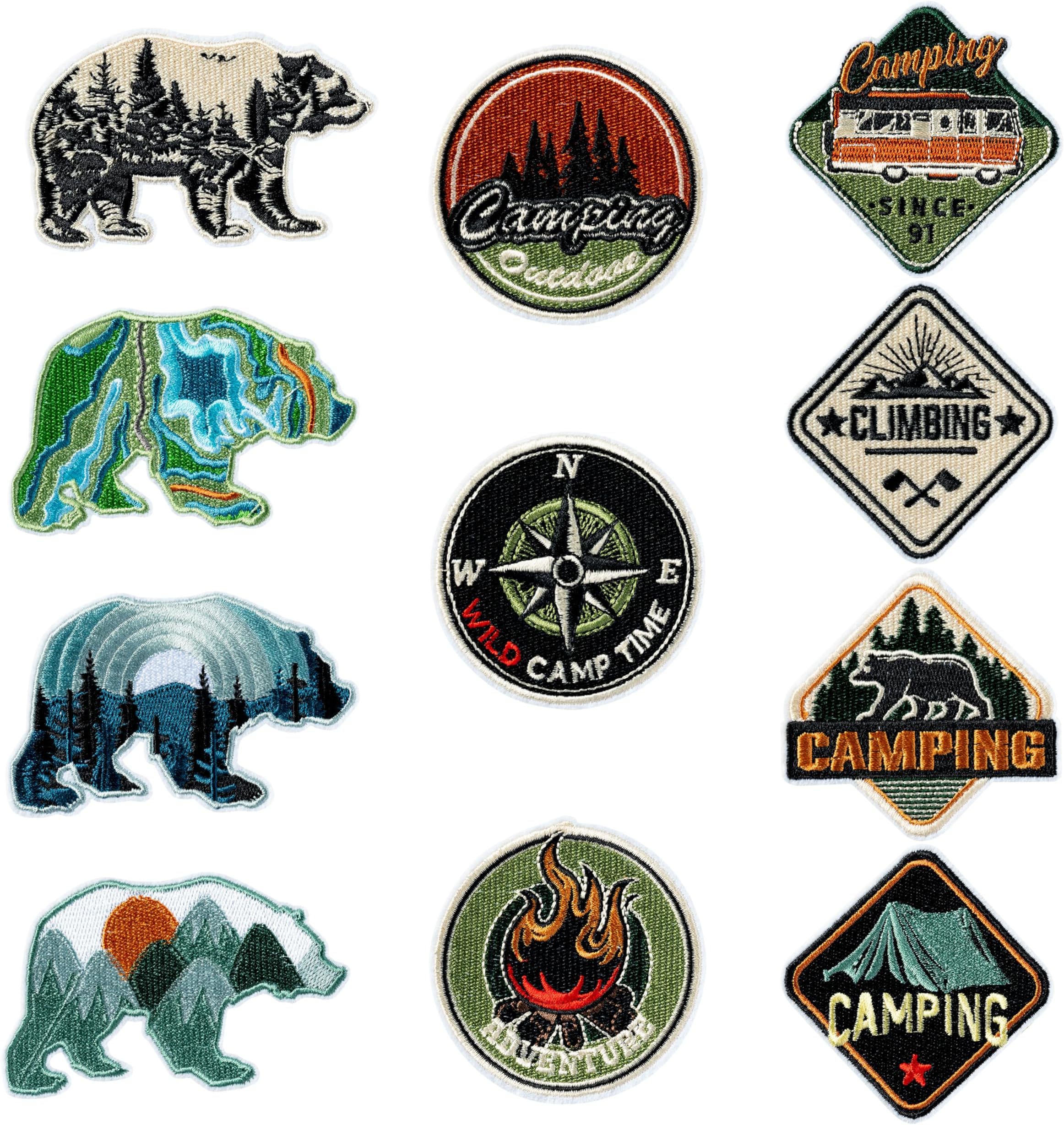 Amazon.com: California Bear Patch Animal State Iron On Embroidered