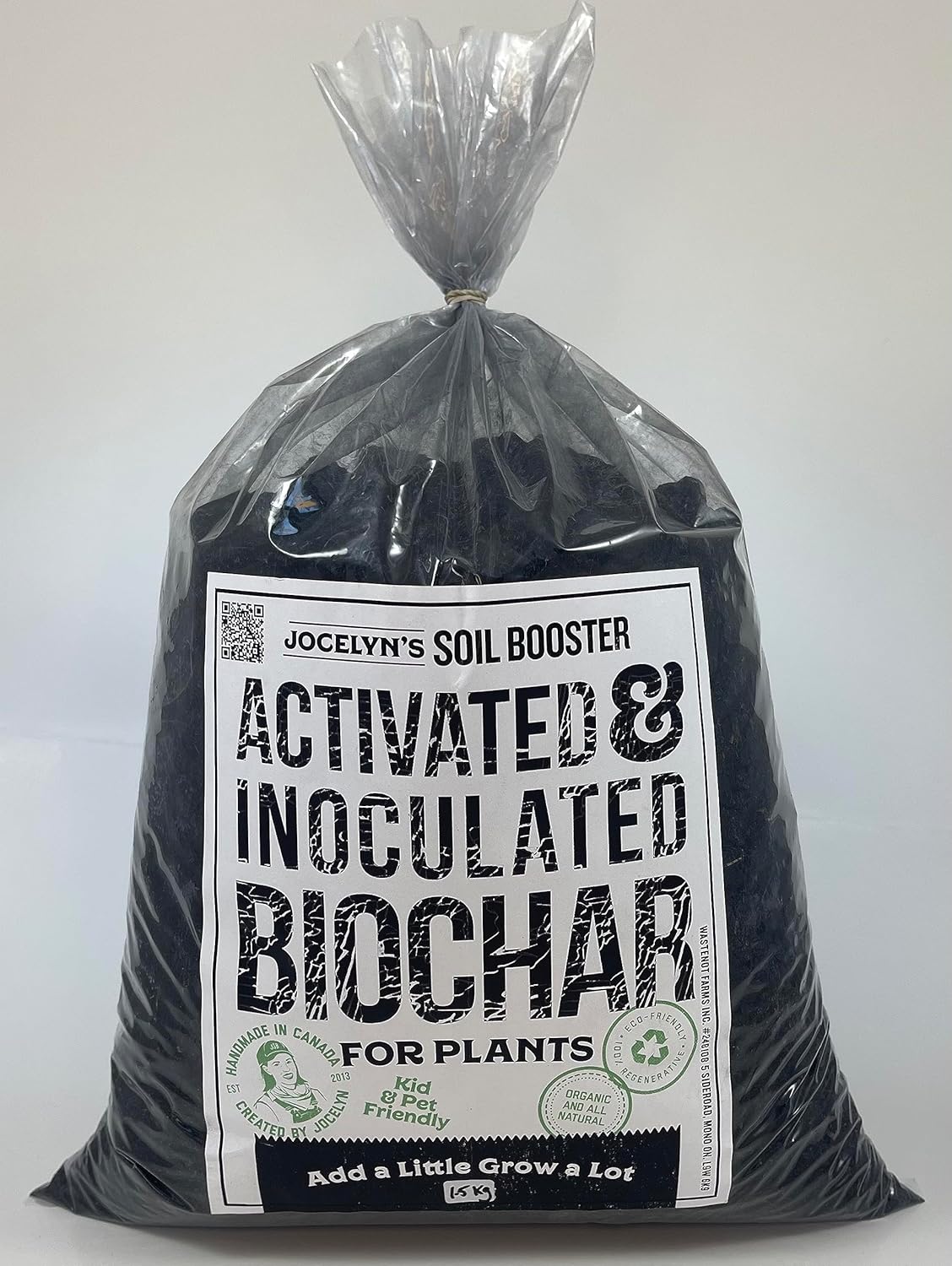 Jocelyn's Activated Biochar Soil Amendment Organic with Innoculated ...