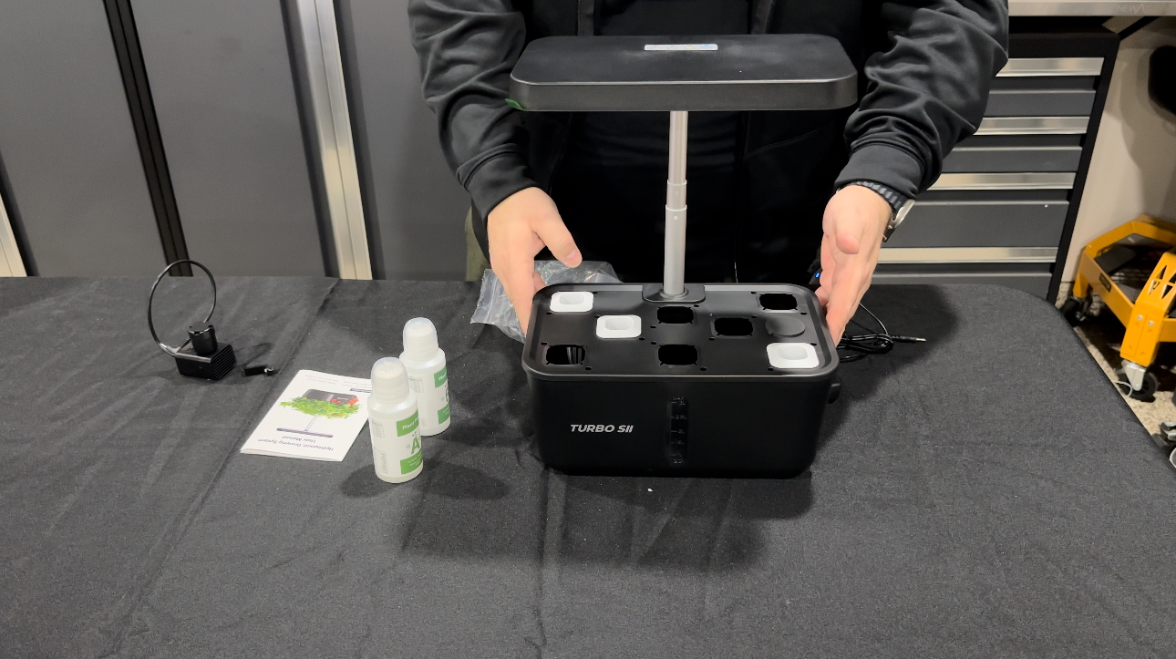 Watch Hydroponics TURBO SII 8 Pods Indoor Herb Garden on Amazon Live