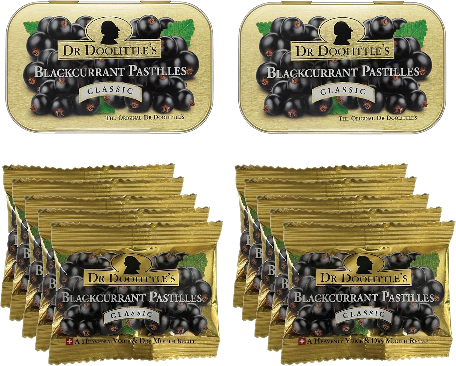 Dr. Doolittle’s Classic Soft Fruit Pastilles for Voice and Throat ...