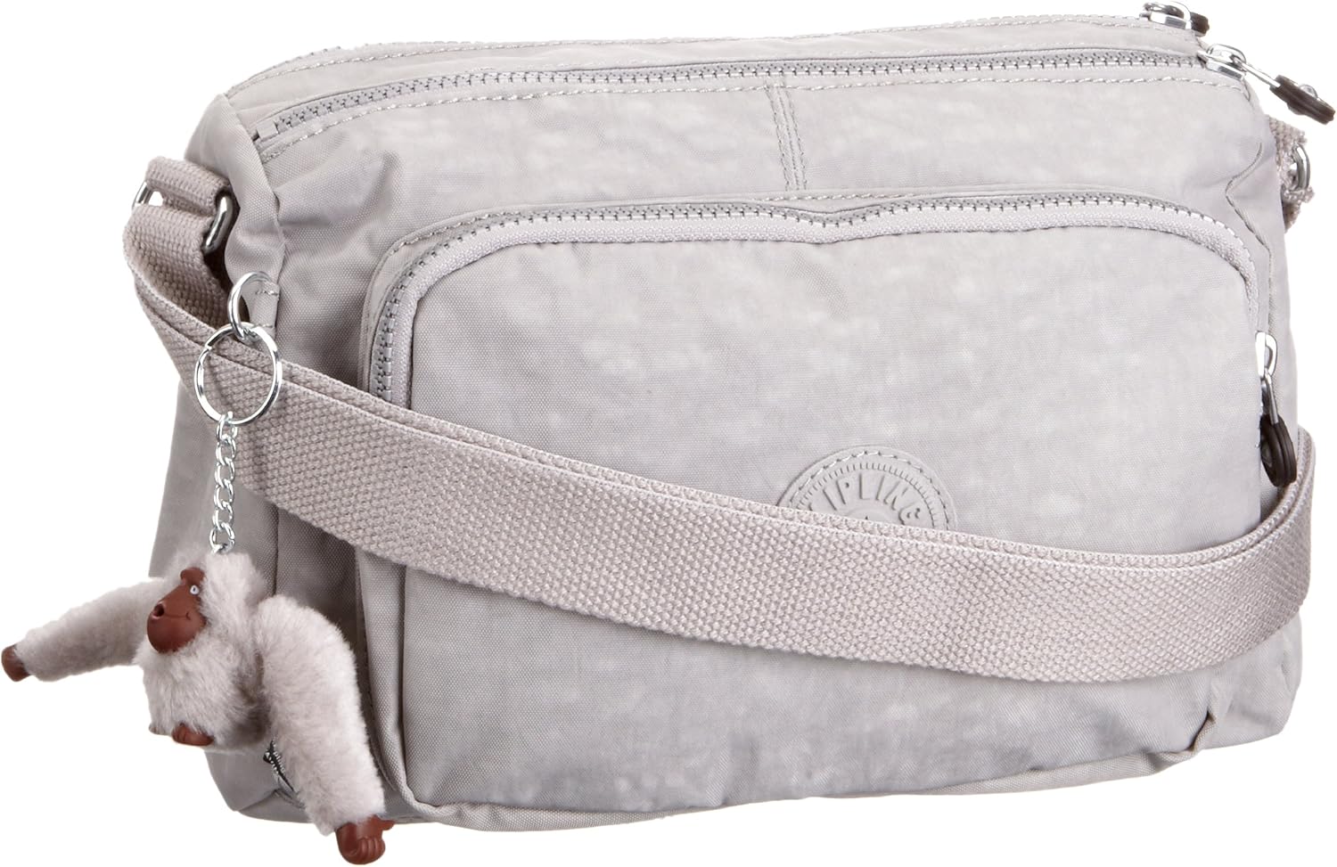 Amazon.com: Kipling Women's Reth Shoulder Bag - Gentle Grey ...