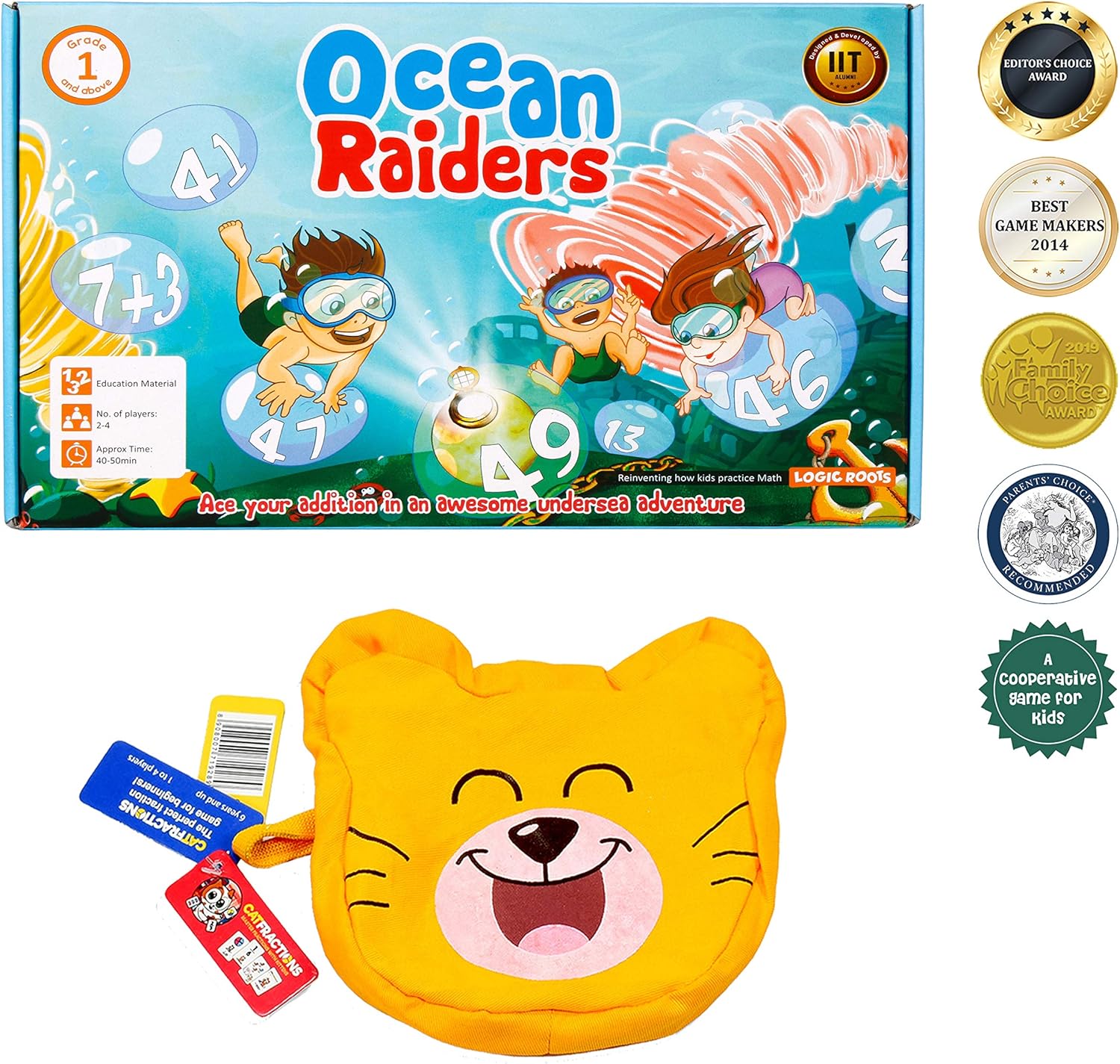 Logic Roots 2 Math Games for First Grade – Addition Game (Ocean Raiders ...