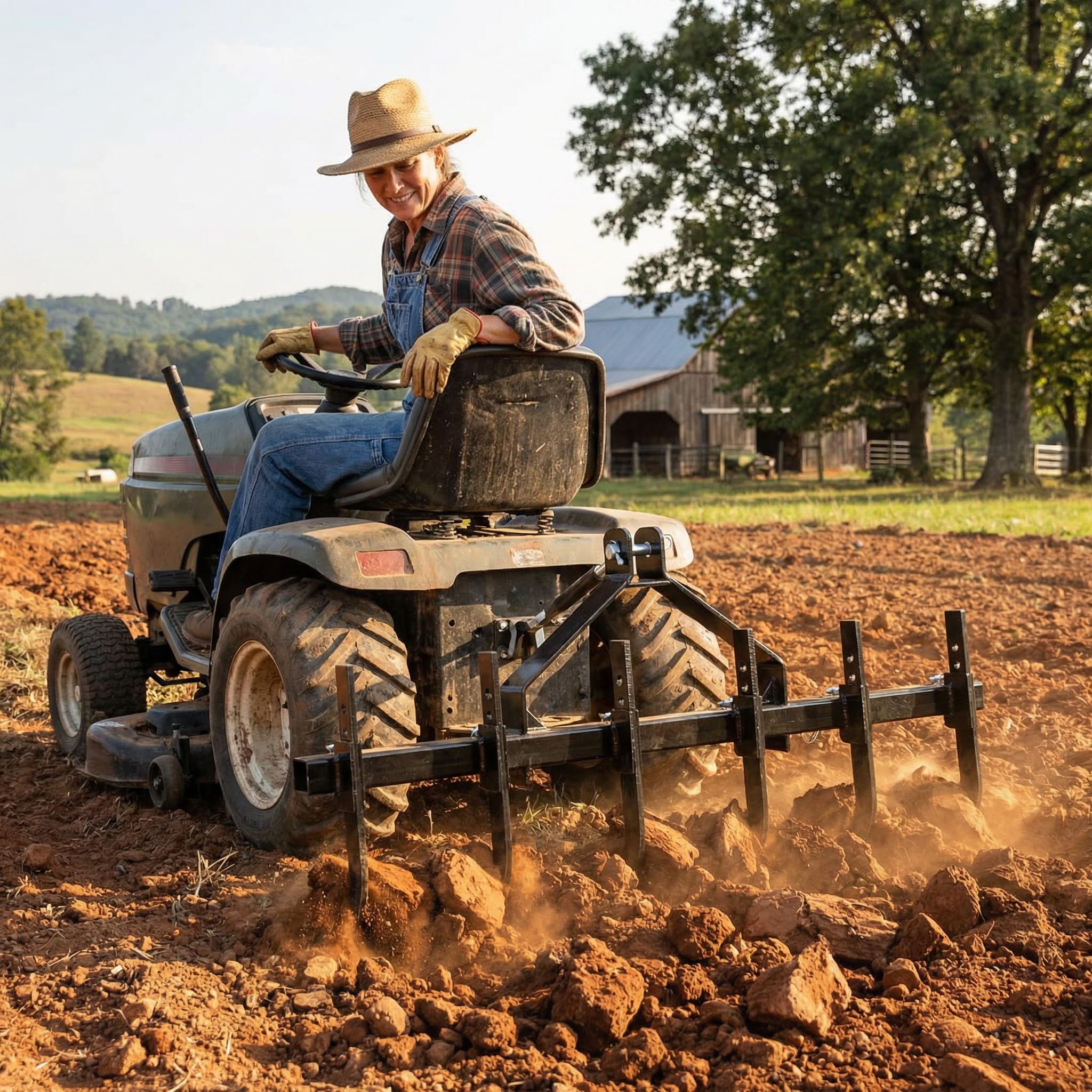 Snapklik.com : IMPACT IMPLEMENTS CAT-0 3-Point Scarifier. 6 Adjustable ...